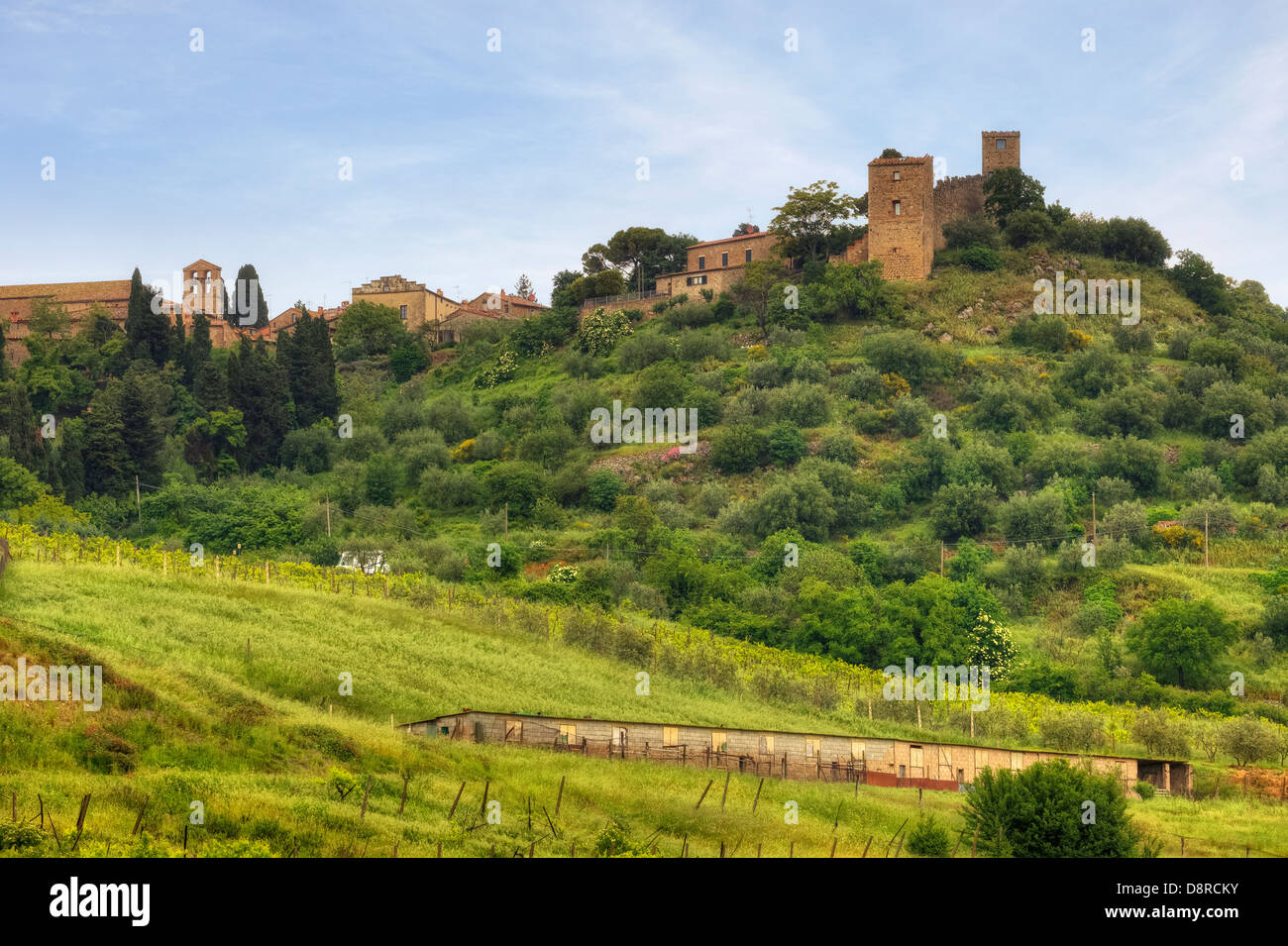 Monticchiello, Pienza, Tuscany, Italy Stock Photo - Alamy