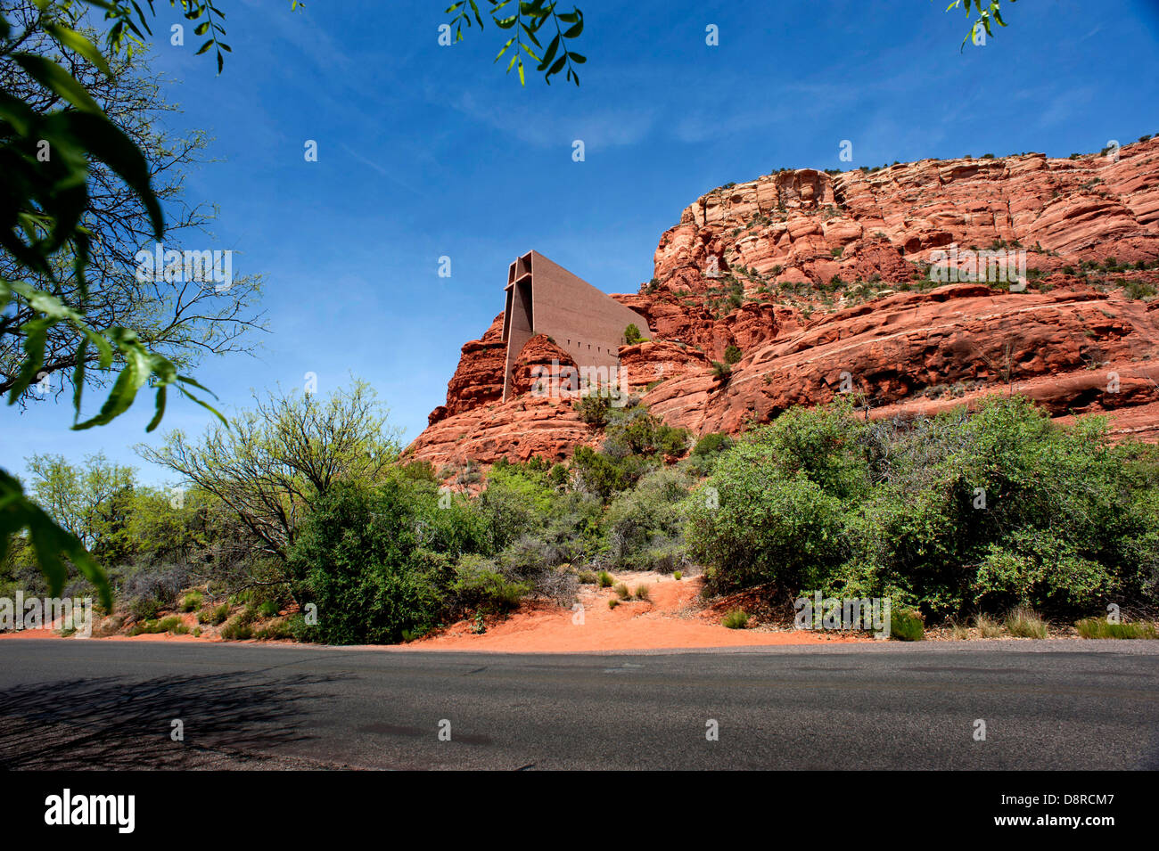 The Roman Catholic Church of the Holy Cross, Sedona, Arizona Stock ...