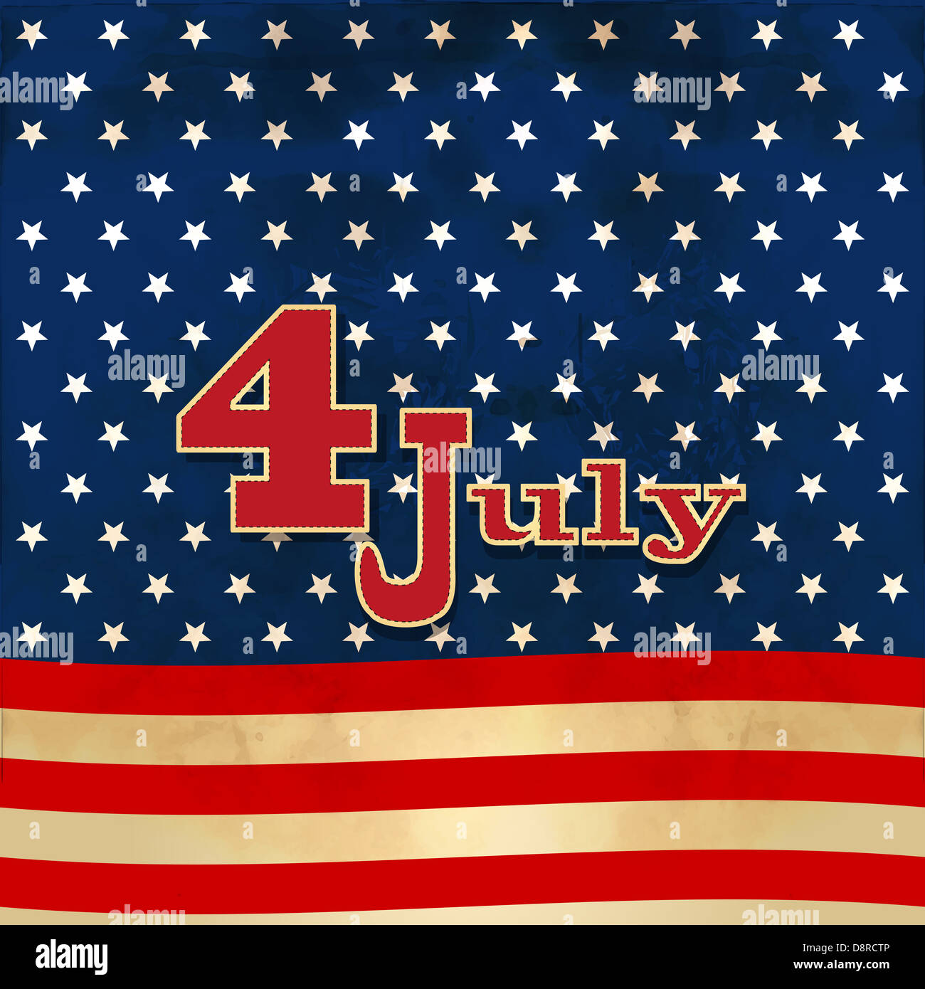 American flag background with stars symbolizing 4th july independence ...