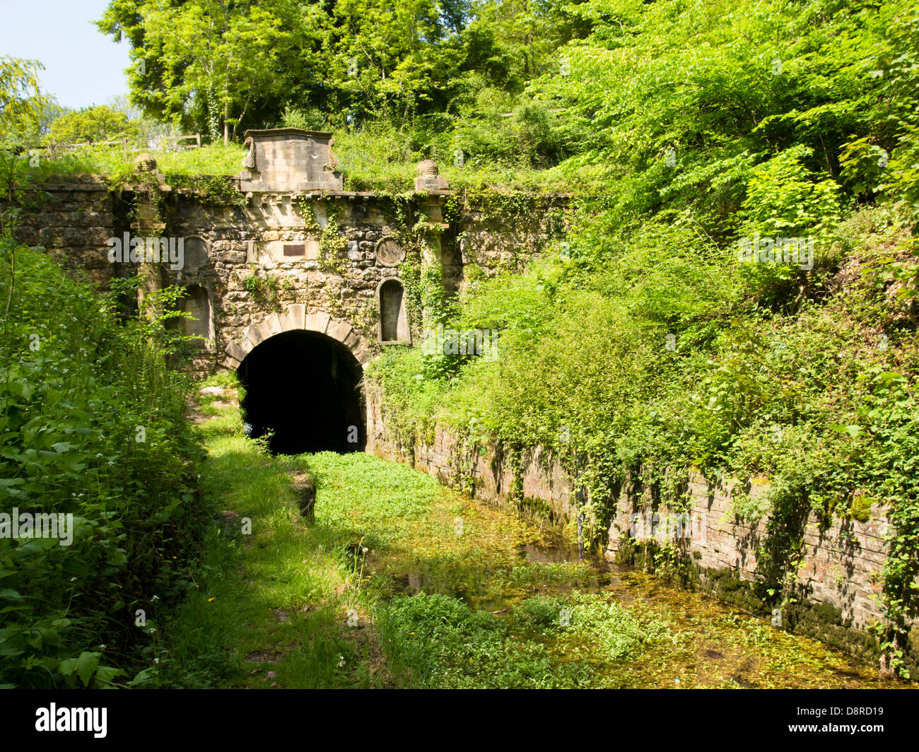 The tunnel at Coates for the Thames and Severn Canal, gloucestershire ...