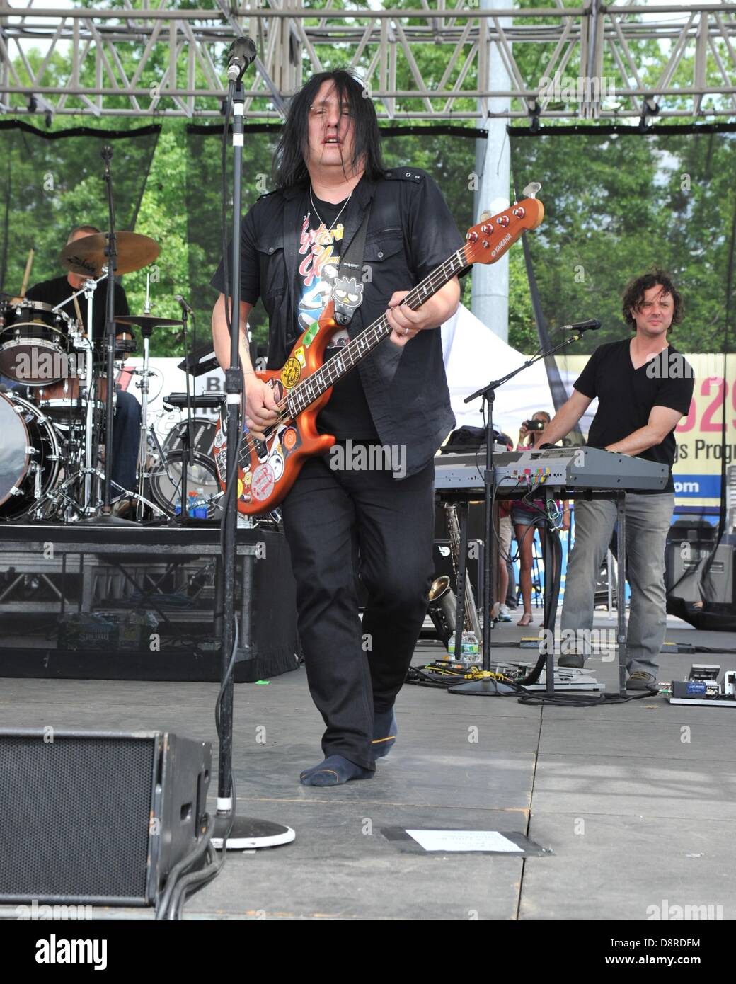 New York, USA. 2nd June, 2013. Robby Takac on stage for K-104.7 K-FEST ...