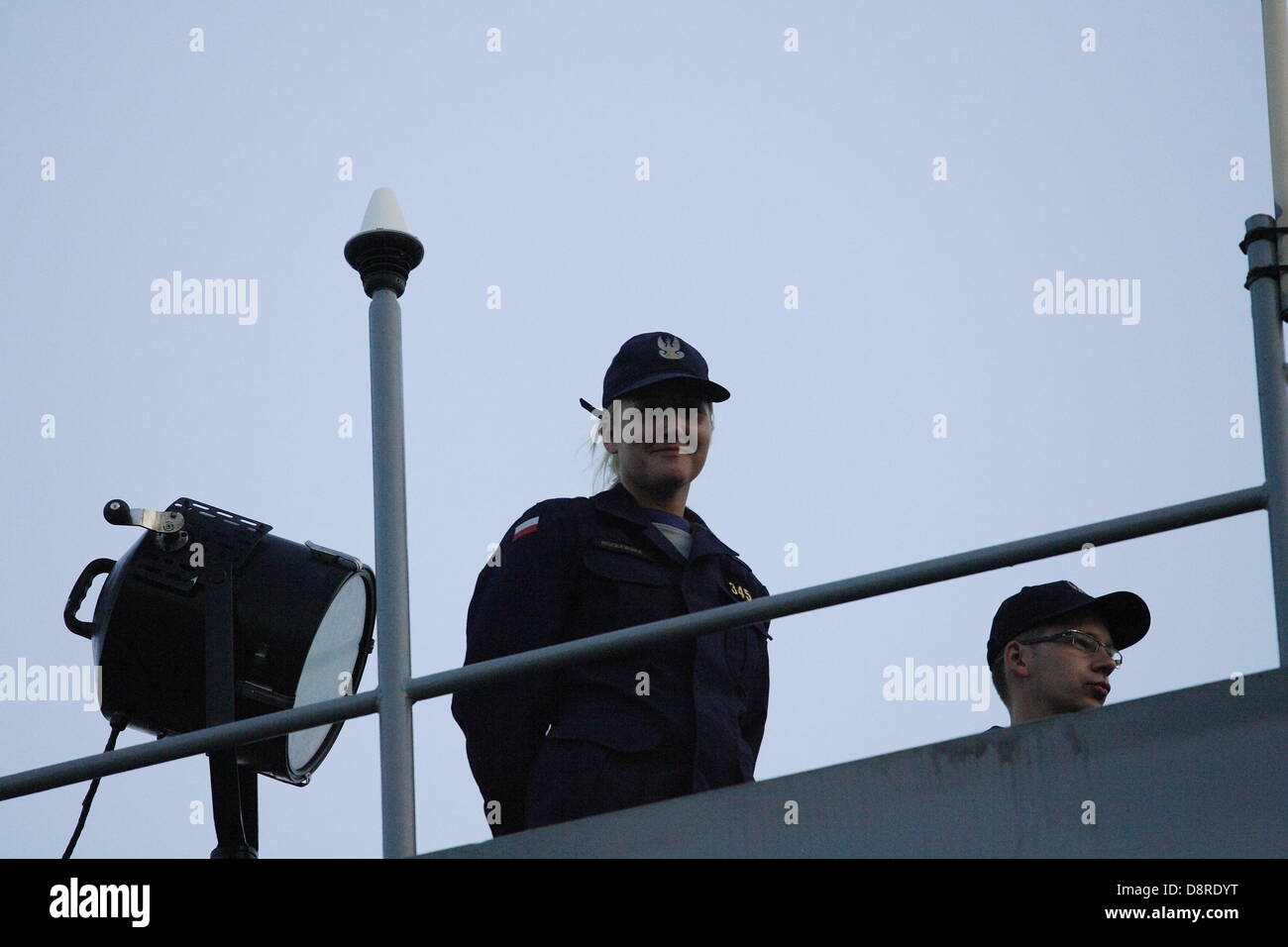 Gdynia, Poland, 3rd, June 2013 Polish Naval Base in Gdynia. ORP Lech ...