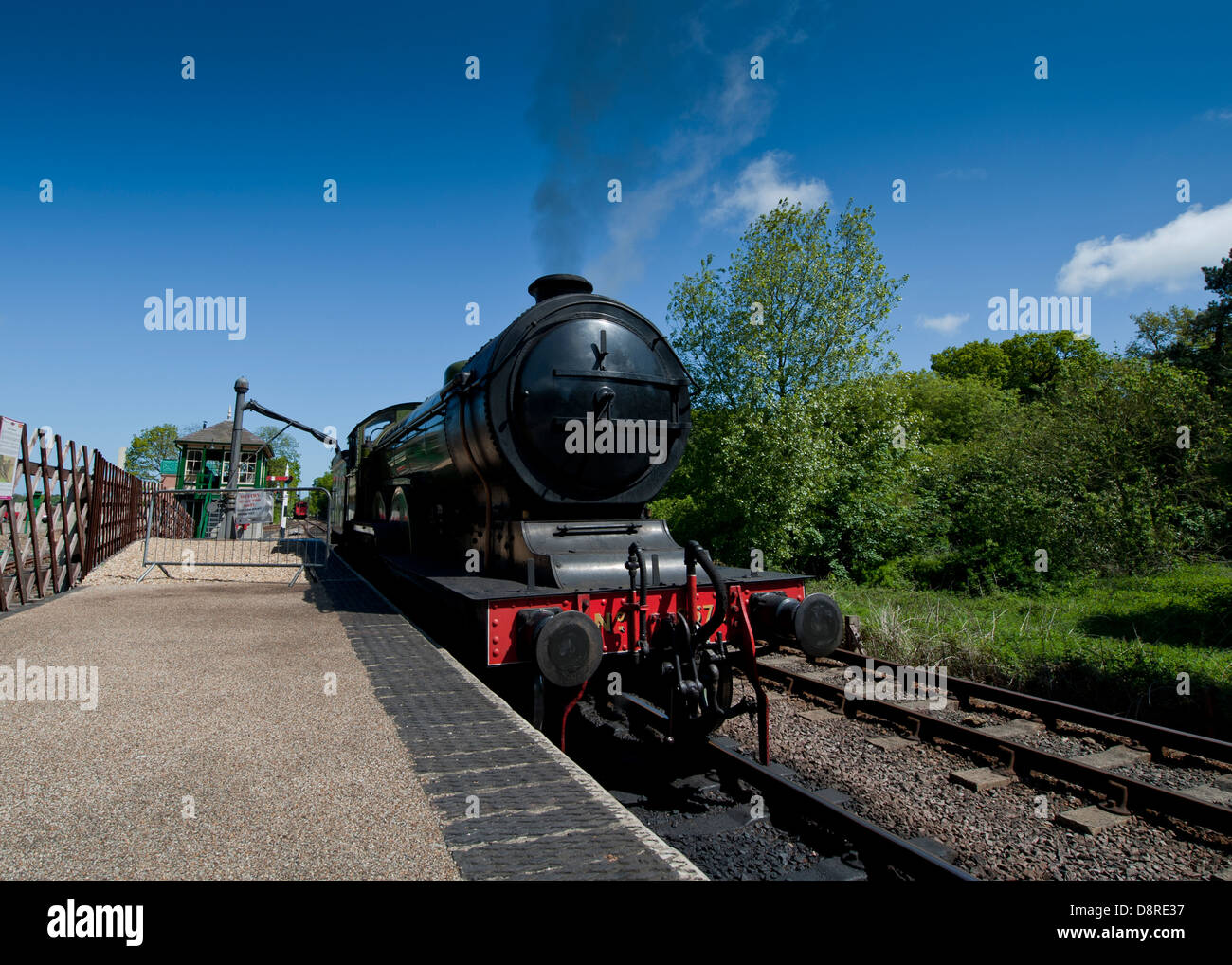 Steam train water tower hi-res stock photography and images - Alamy