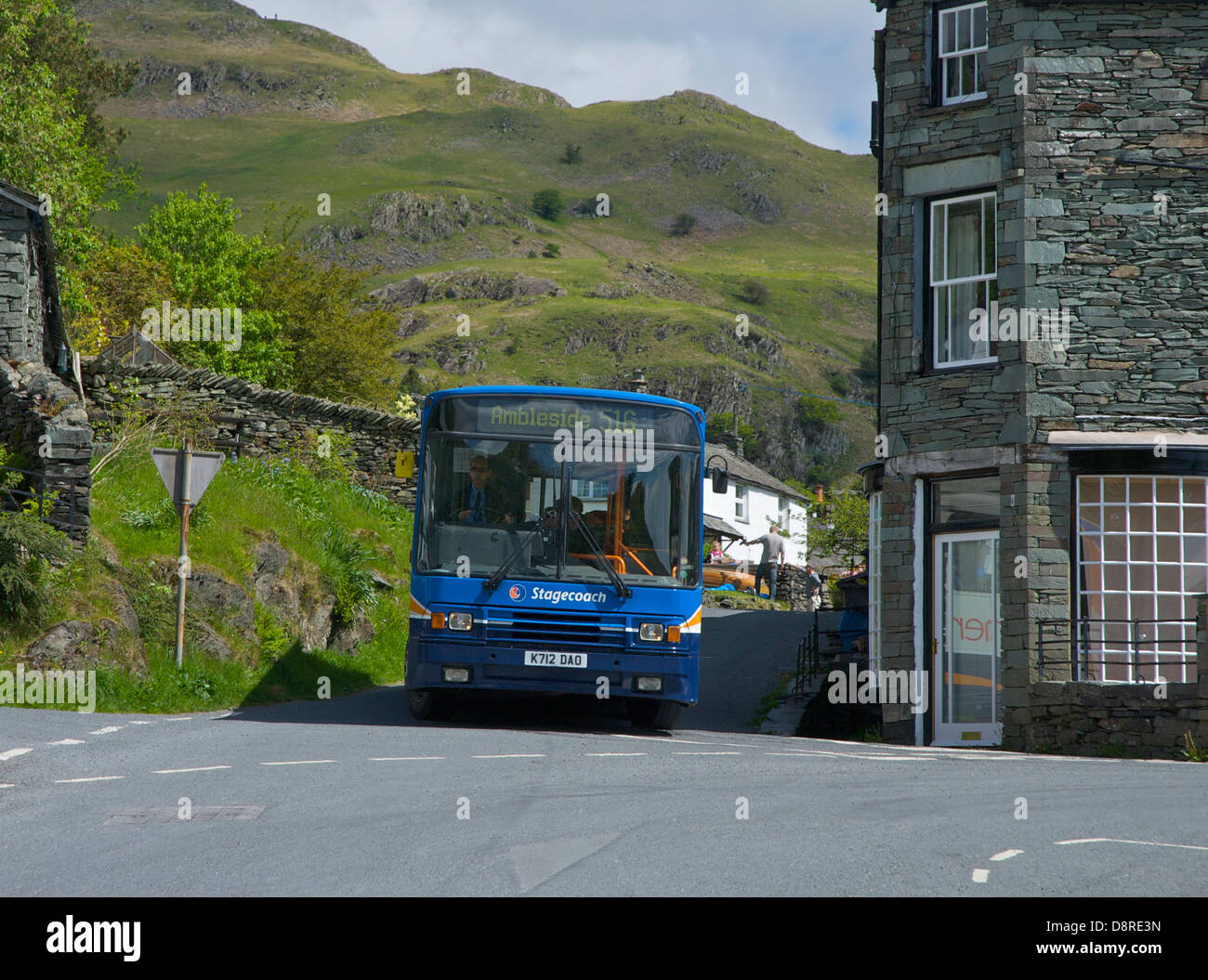 Cumbria bus stop hi-res stock photography and images - Alamy