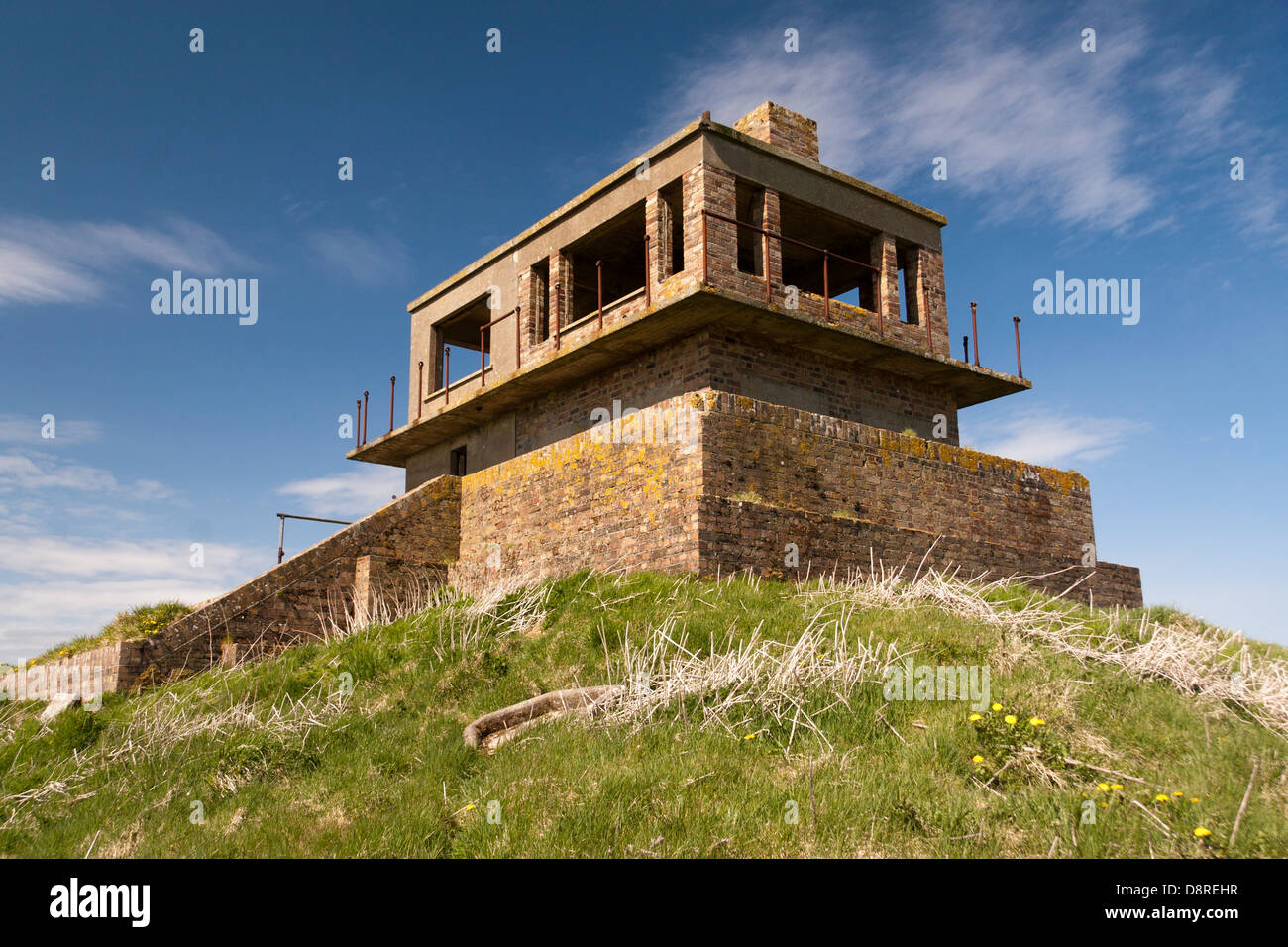 Abandoned ww2 airfield control tower hi-res stock photography and ...