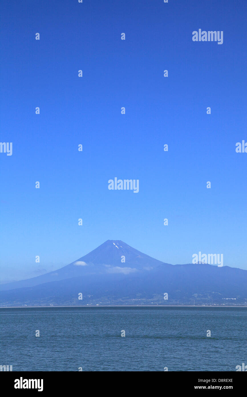 Mount Fuji from Suruga Bay, Shizuoka Prefecture Stock Photo - Alamy