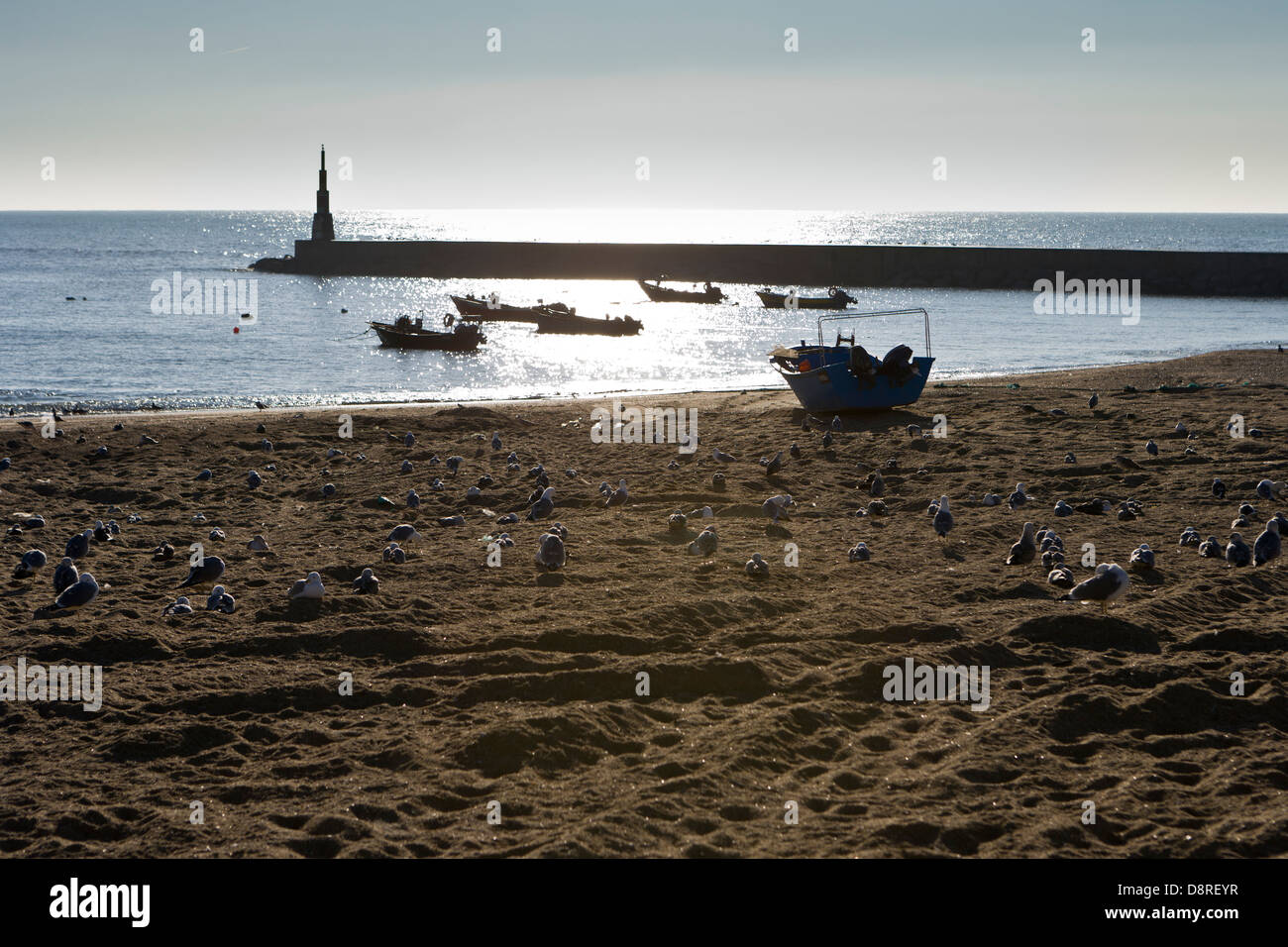 Aguda beach, Gaia Portugal Stock Photo - Alamy