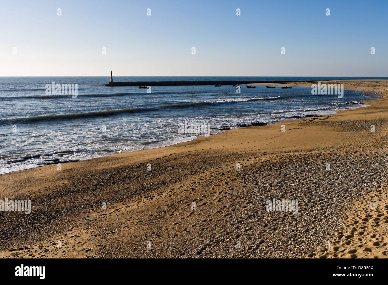 Aguda beach, Vila Nova de Gaia Portugal Stock Photo - Alamy