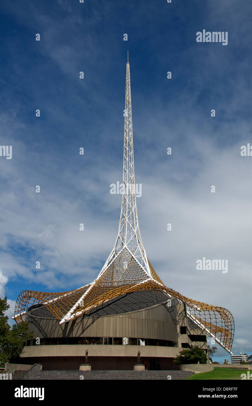 Spire of the Arts Centre Melbourne Victoria Australia Stock Photo - Alamy