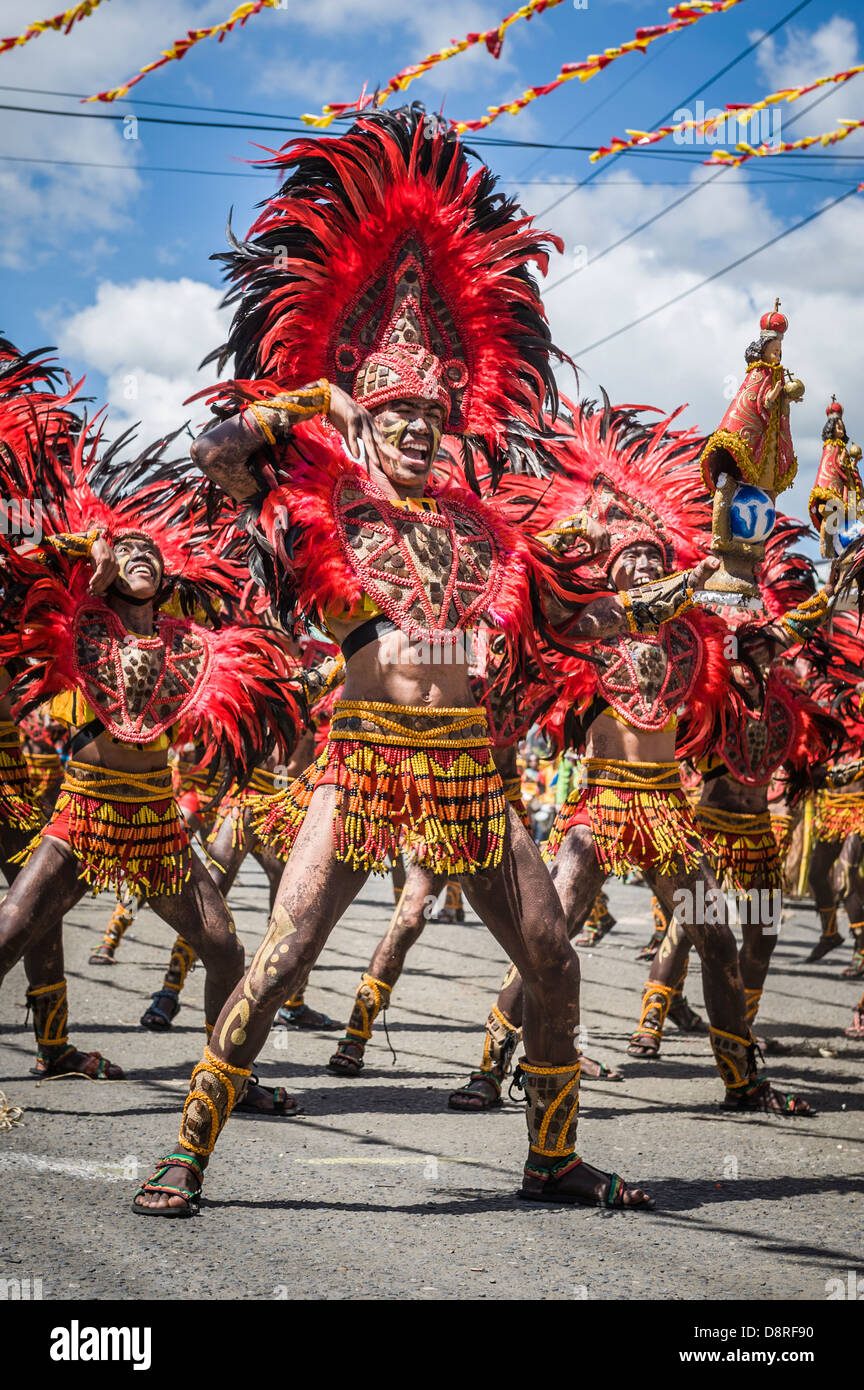 Philippines panay iloilo dinagyang festival hi-res stock photography ...
