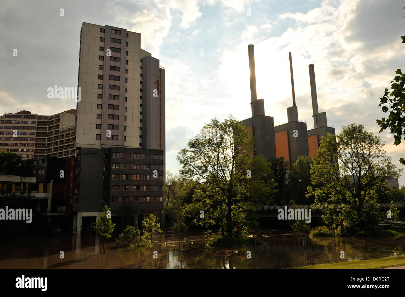Natural disaster Floods in Germany Stock Photo - Alamy