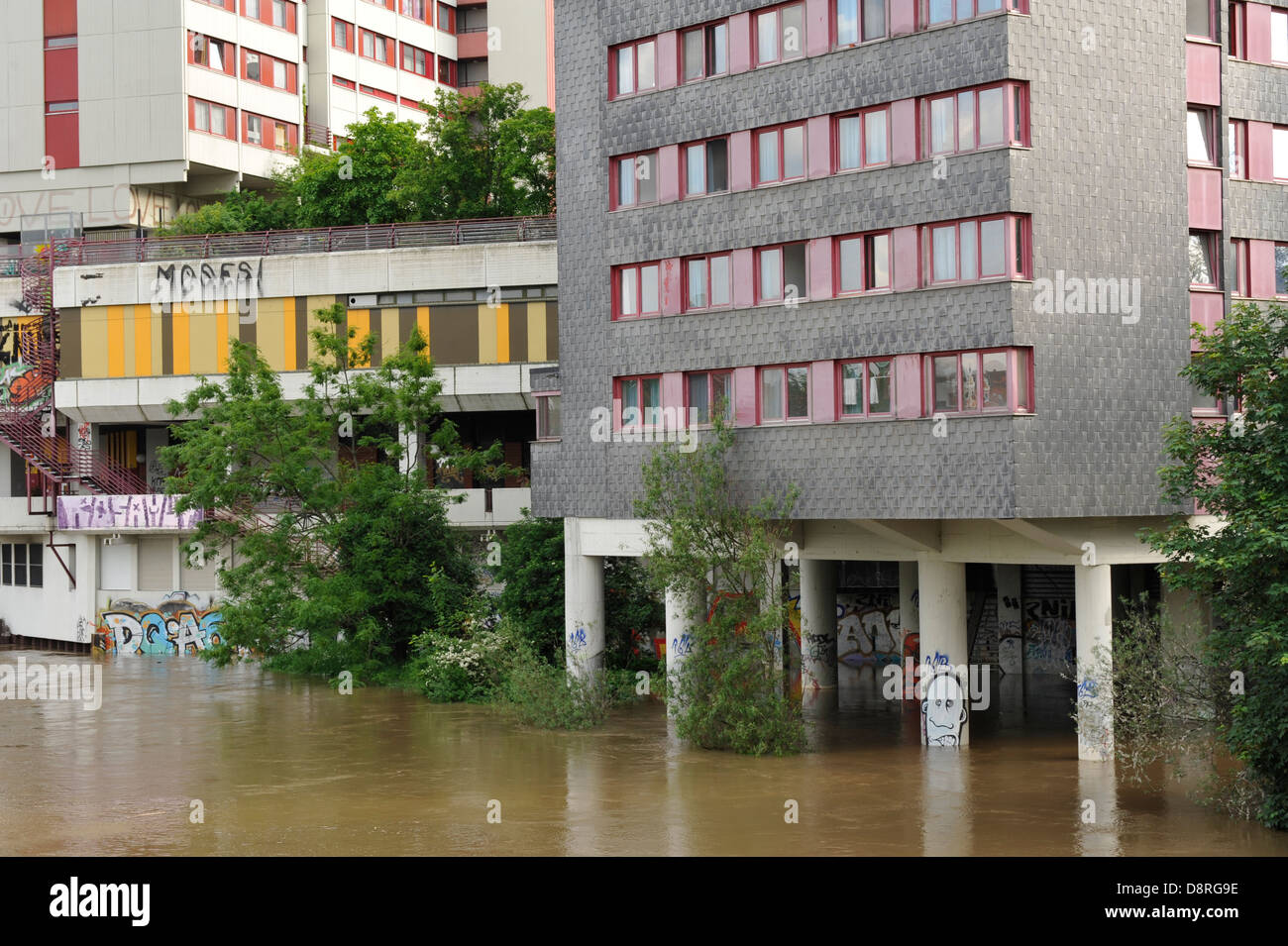 Natural disaster Floods in Germany Stock Photo - Alamy
