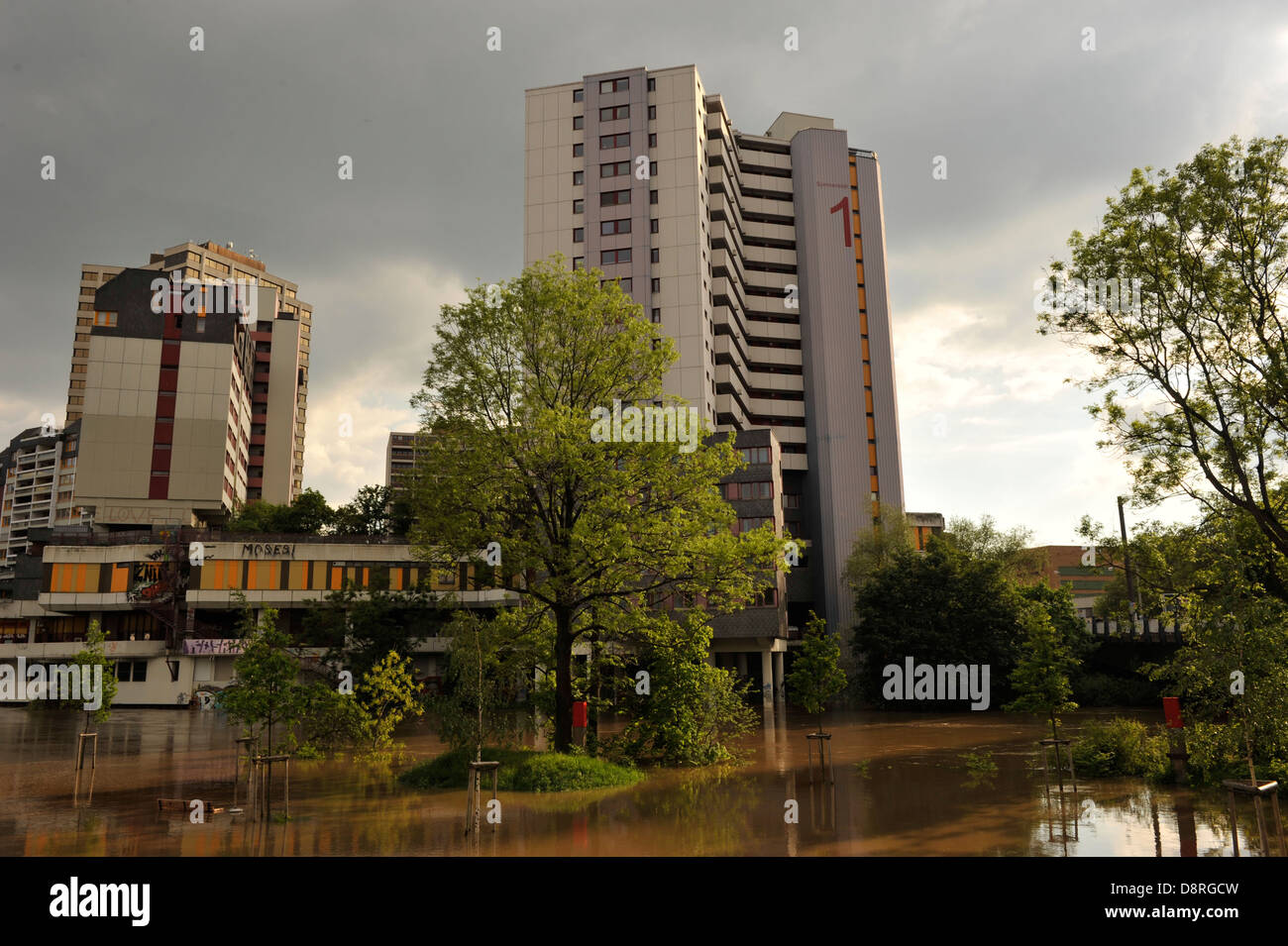 Natural disaster Floods in Germany Stock Photo - Alamy