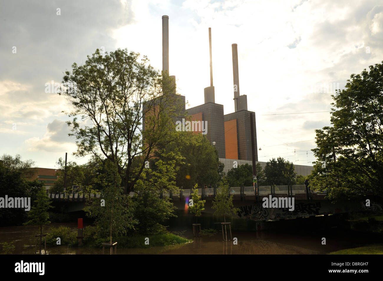 Natural disaster Floods in Germany Stock Photo - Alamy