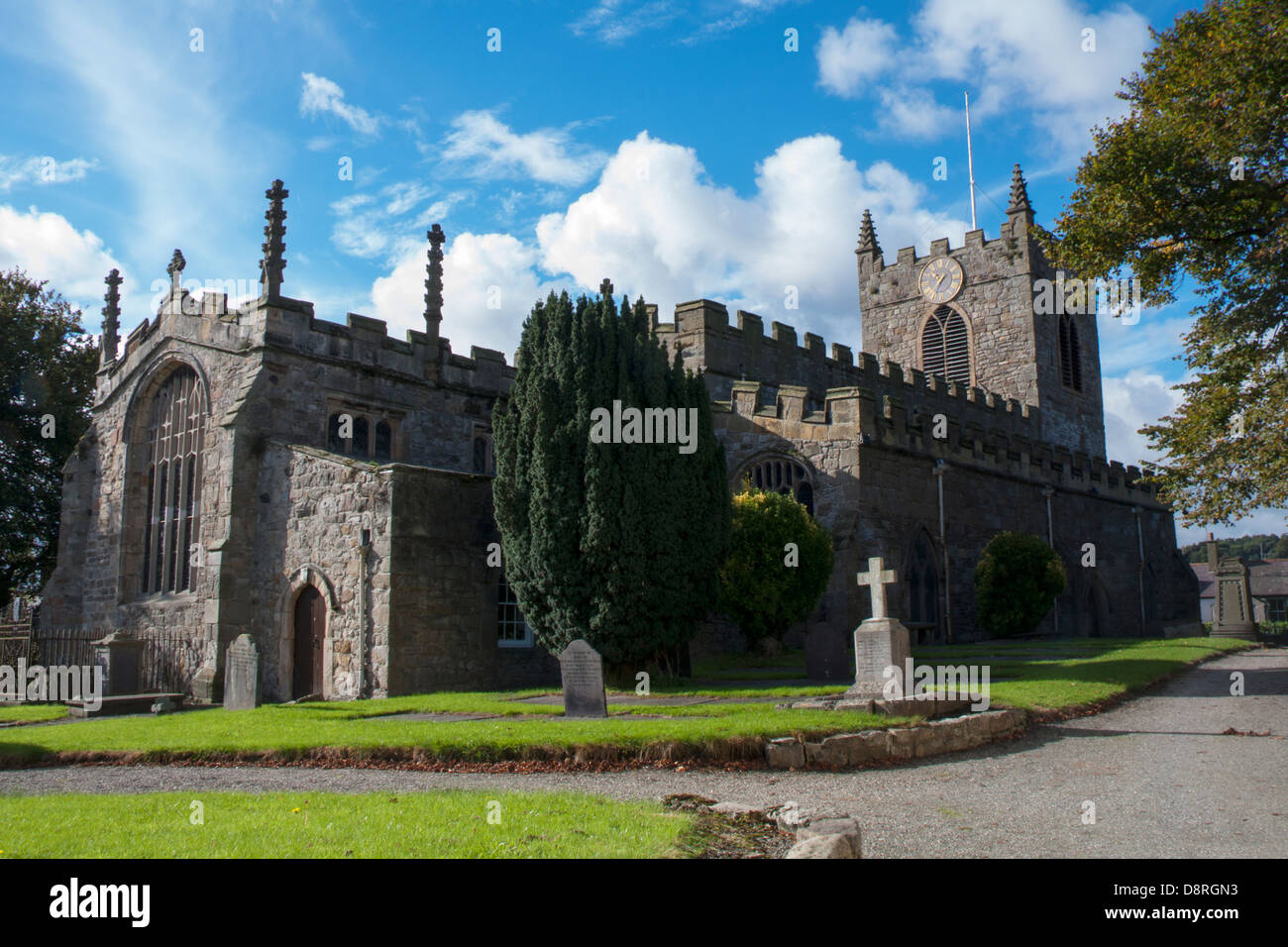 Beaumaris Church, Beaumaris, Anglesey Stock Photo - Alamy
