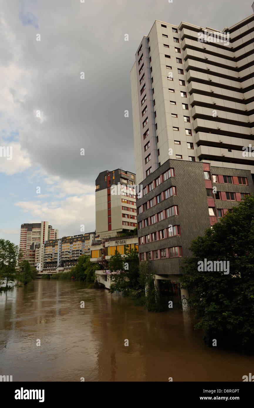 Natural disaster Floods in Germany Stock Photo - Alamy