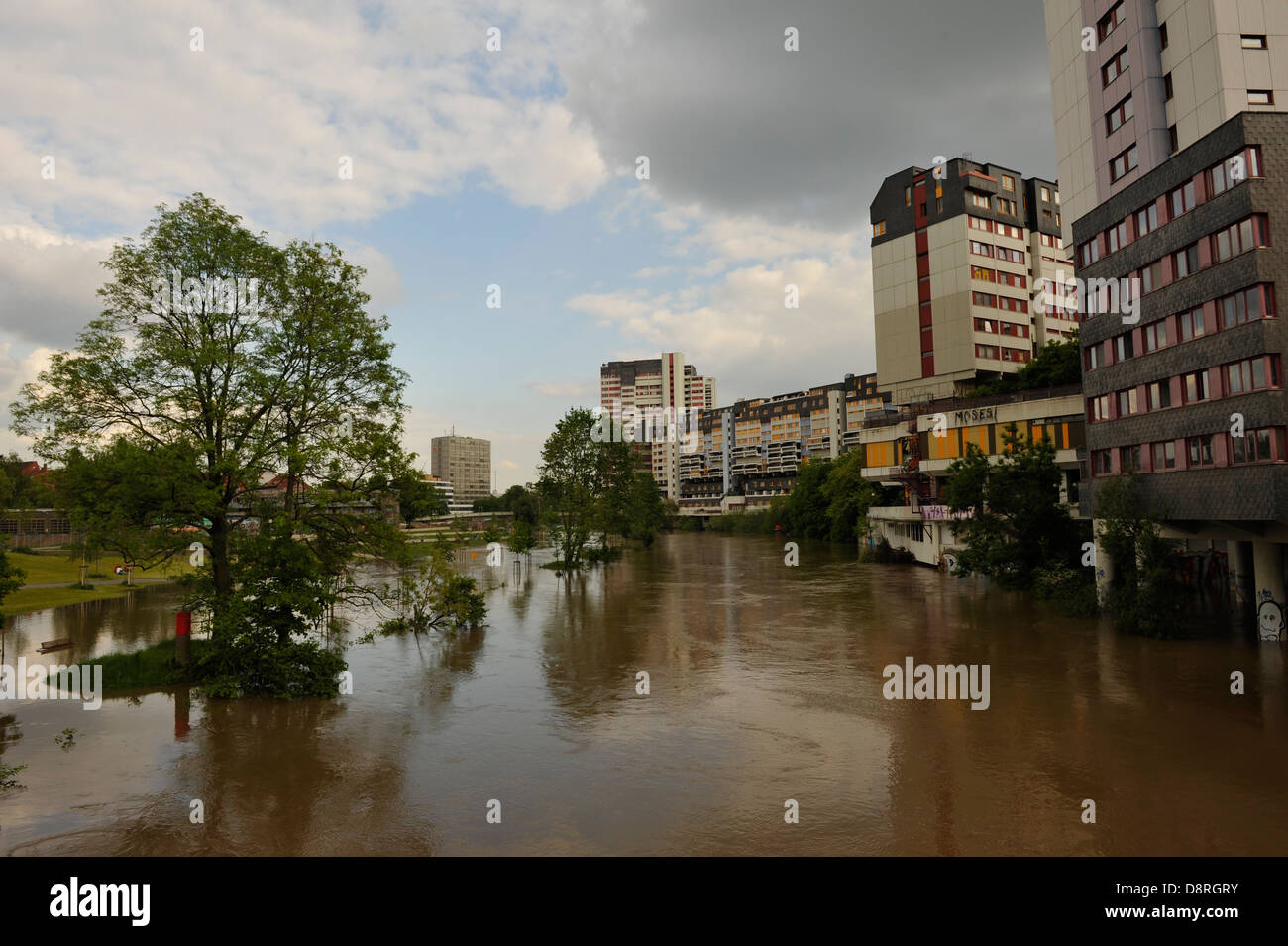 Natural disaster Floods in Germany Stock Photo - Alamy