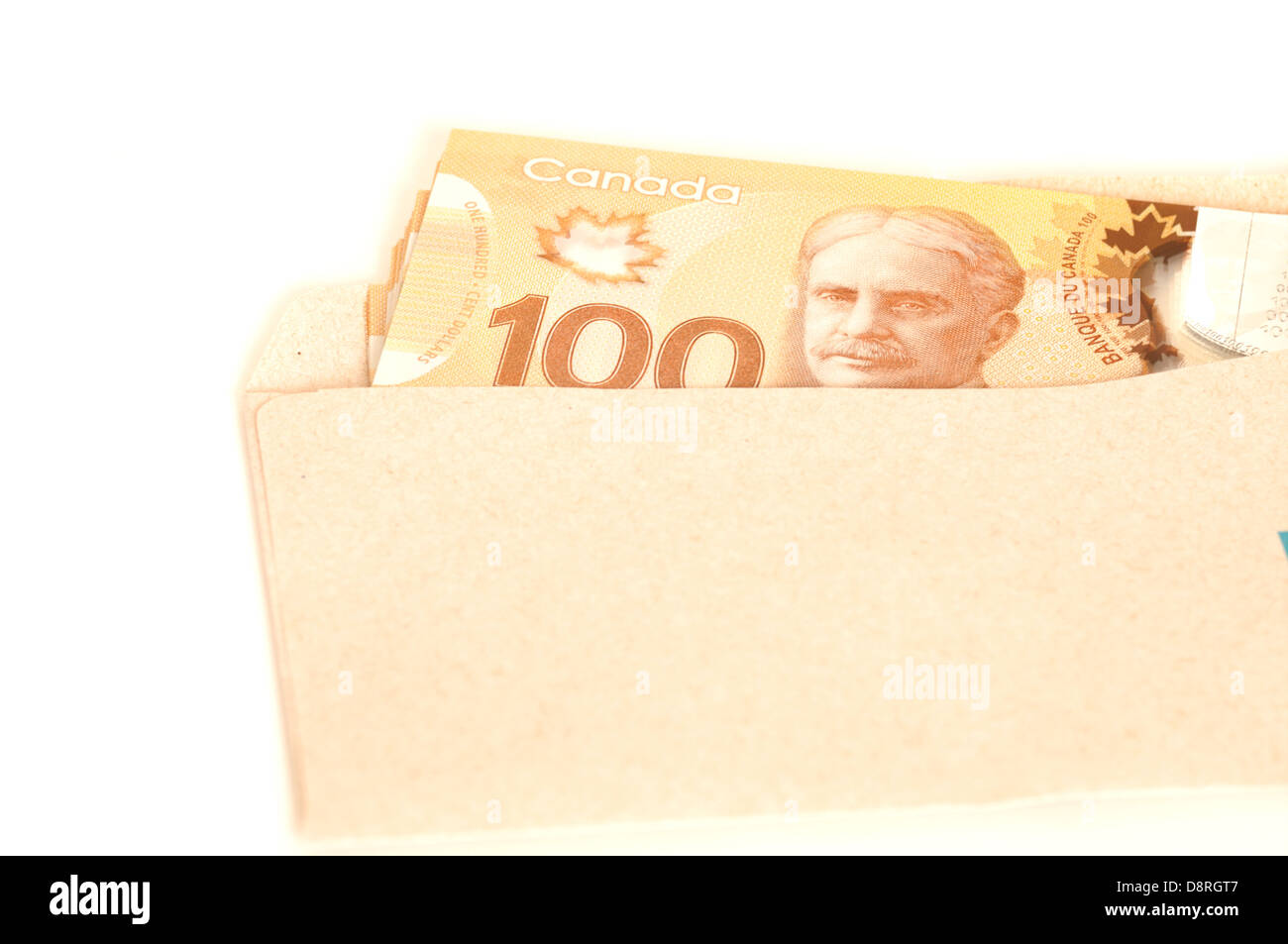 Stack canadian 100 dollar bills hi-res stock photography and images - Alamy