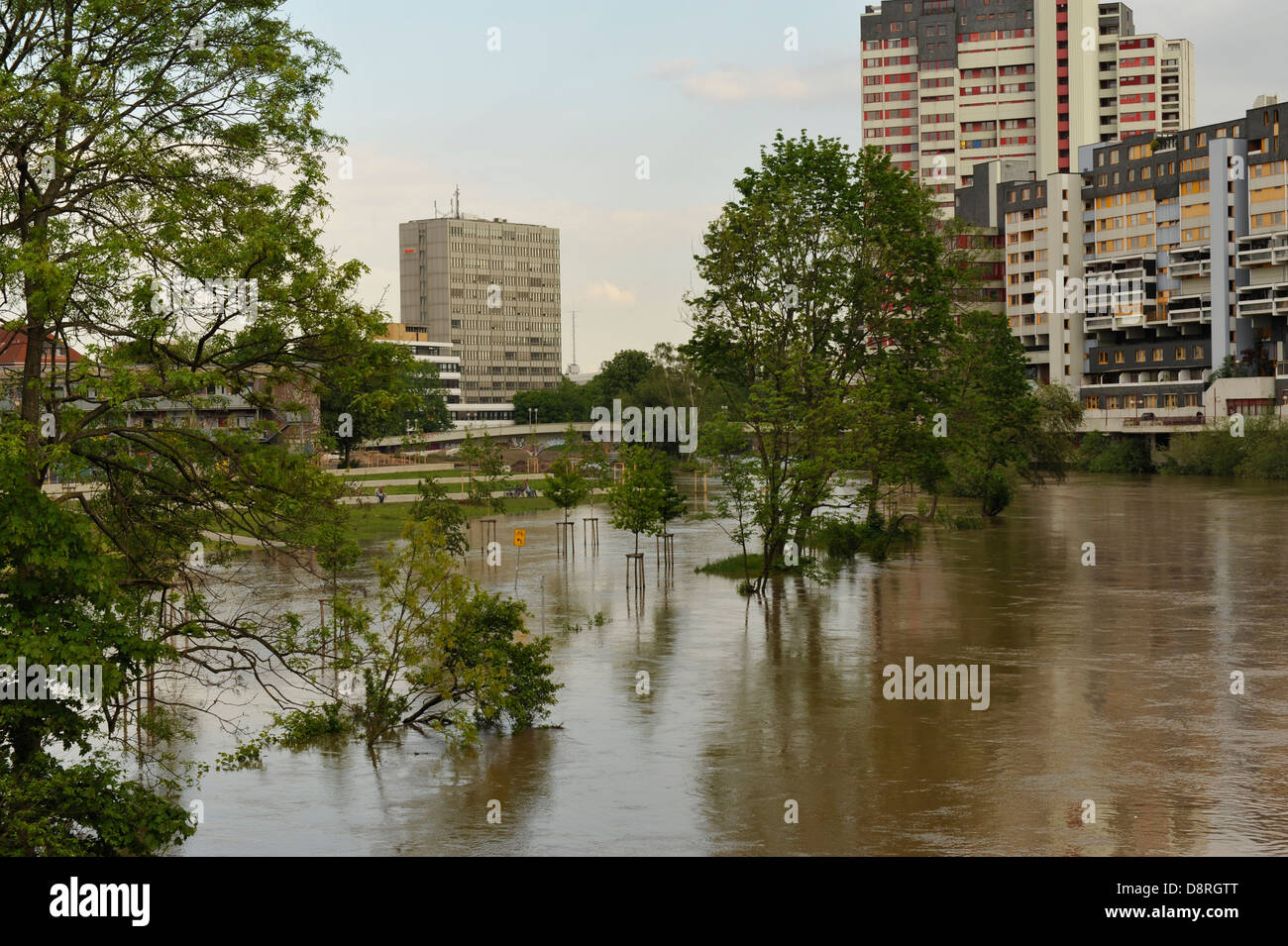 Natural disaster Floods in Germany Stock Photo - Alamy