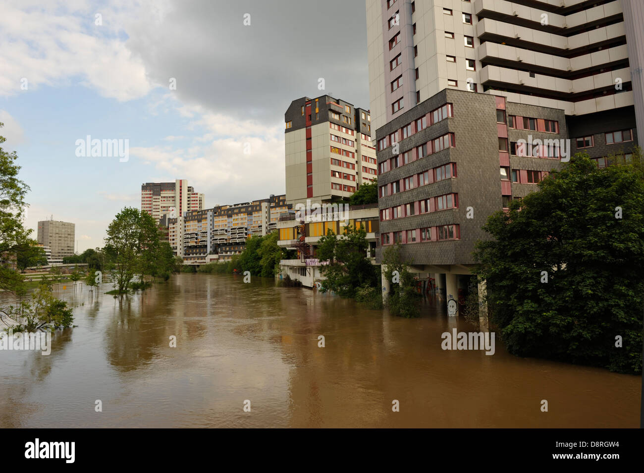 Natural disaster Floods in Germany Stock Photo - Alamy