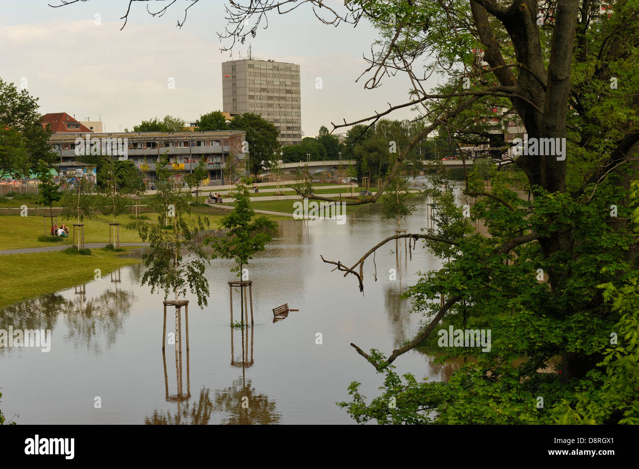 Natural disaster Floods in Germany Stock Photo - Alamy