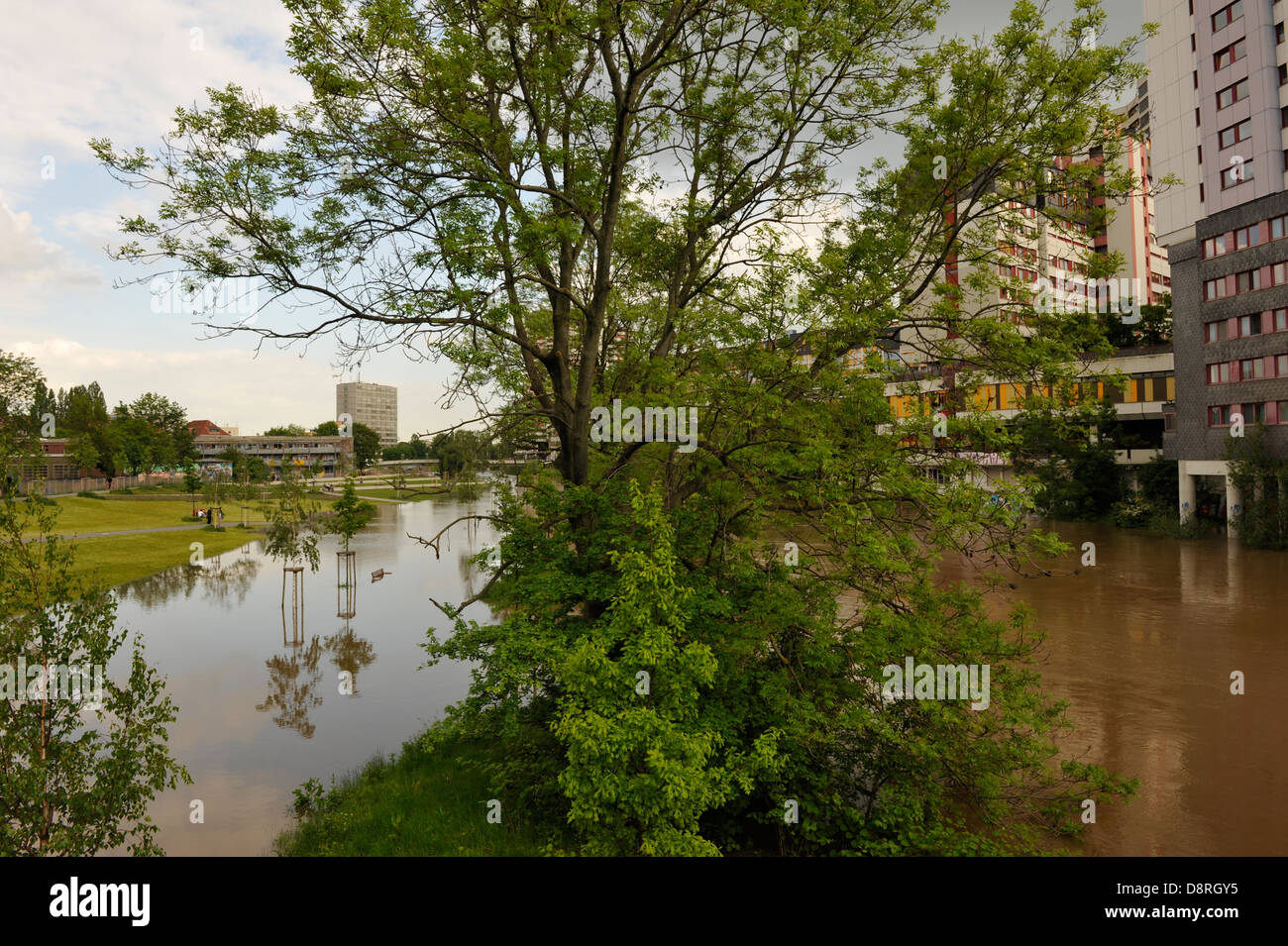 Natural disaster Floods in Germany Stock Photo - Alamy