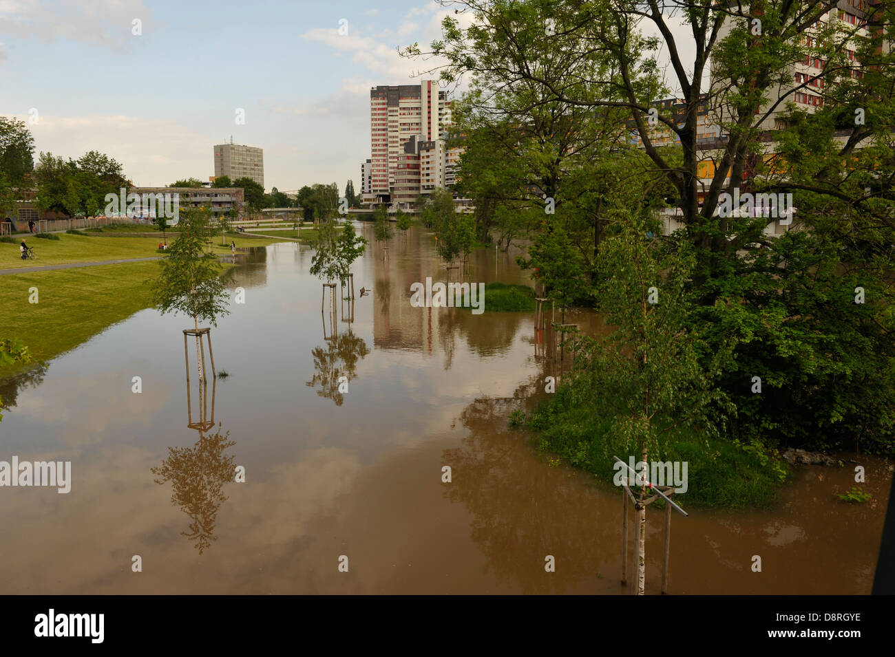 Natural disaster Floods in Germany Stock Photo - Alamy