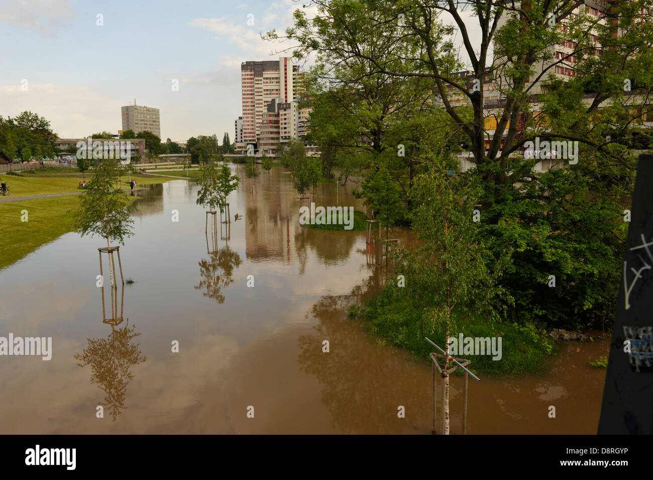 Natural disaster Floods in Germany Stock Photo - Alamy