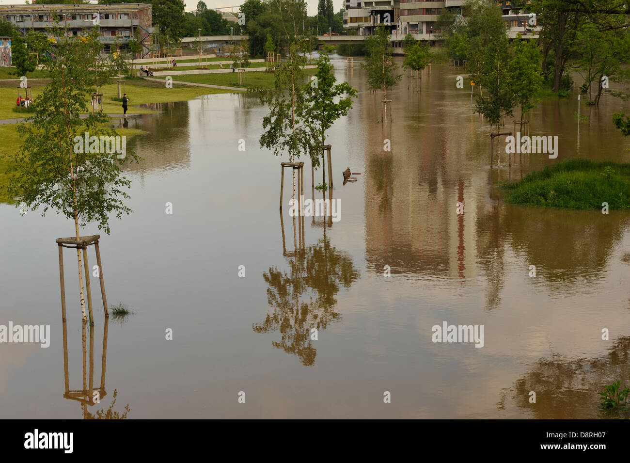 Natural disaster Floods in Germany Stock Photo - Alamy