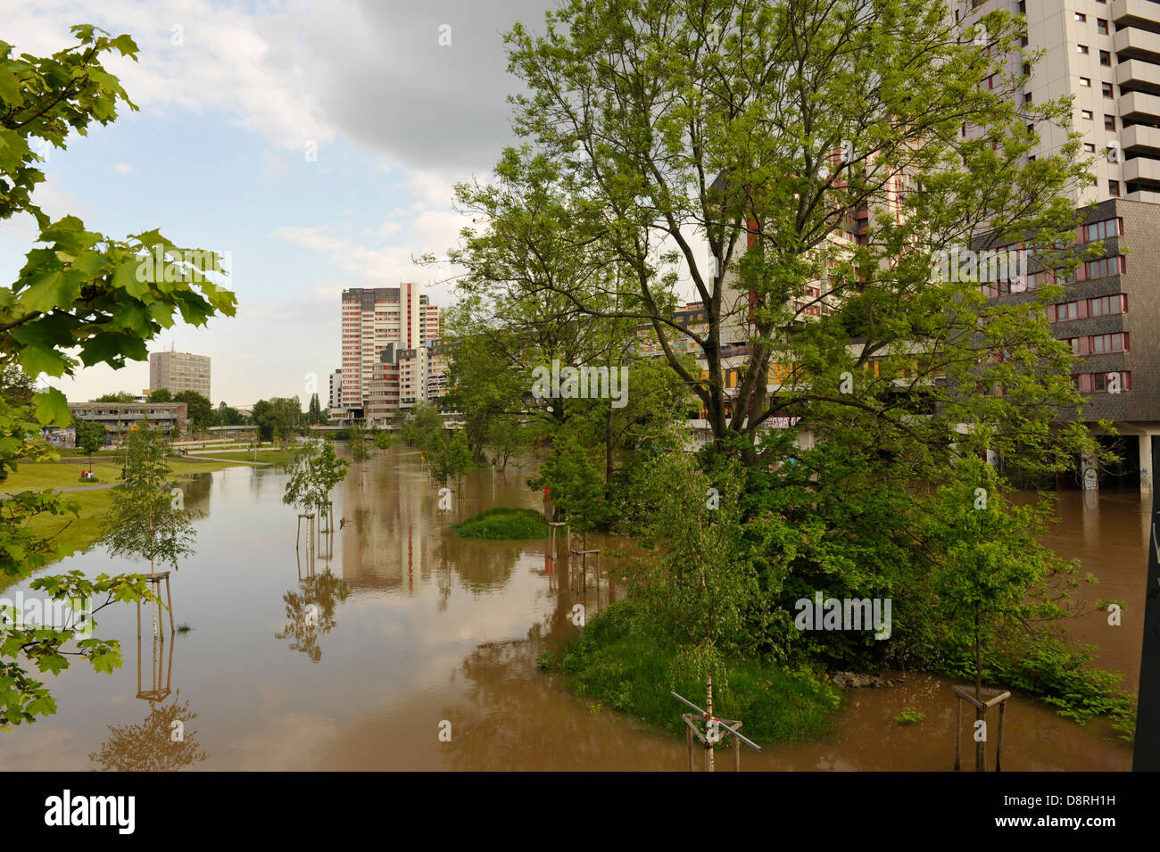 Natural disaster Floods in Germany Stock Photo - Alamy