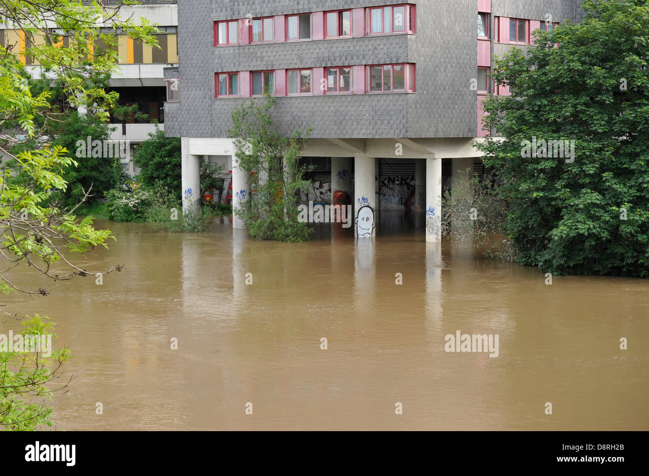 Natural disaster Floods in Germany Stock Photo - Alamy