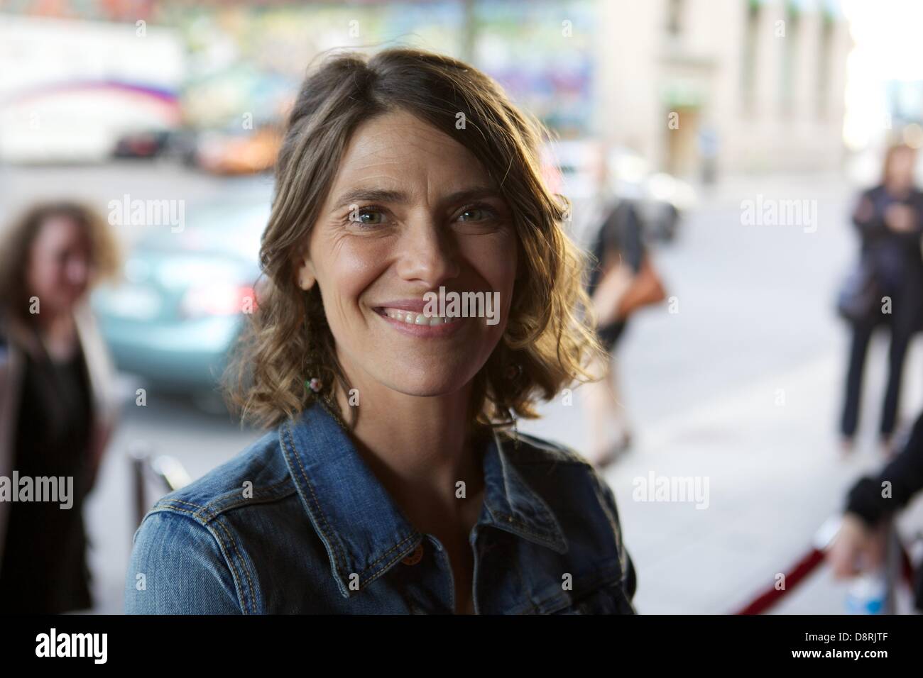 Montreal, Canada. 3rd June 2013. Actress Hélène Florent at the premiere ...