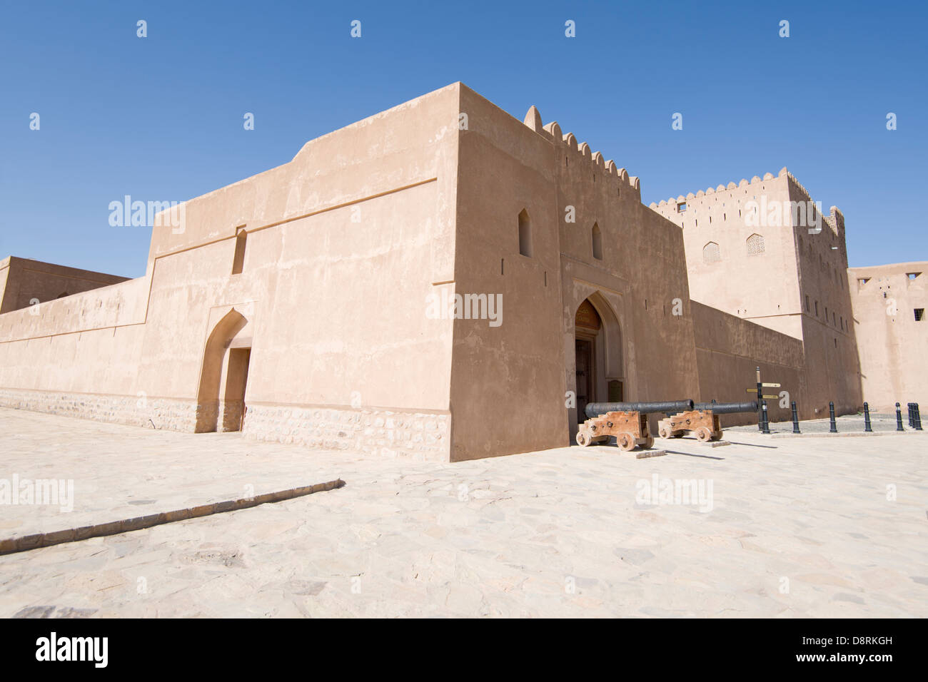 Jabrin Fort, Oman Stock Photo - Alamy