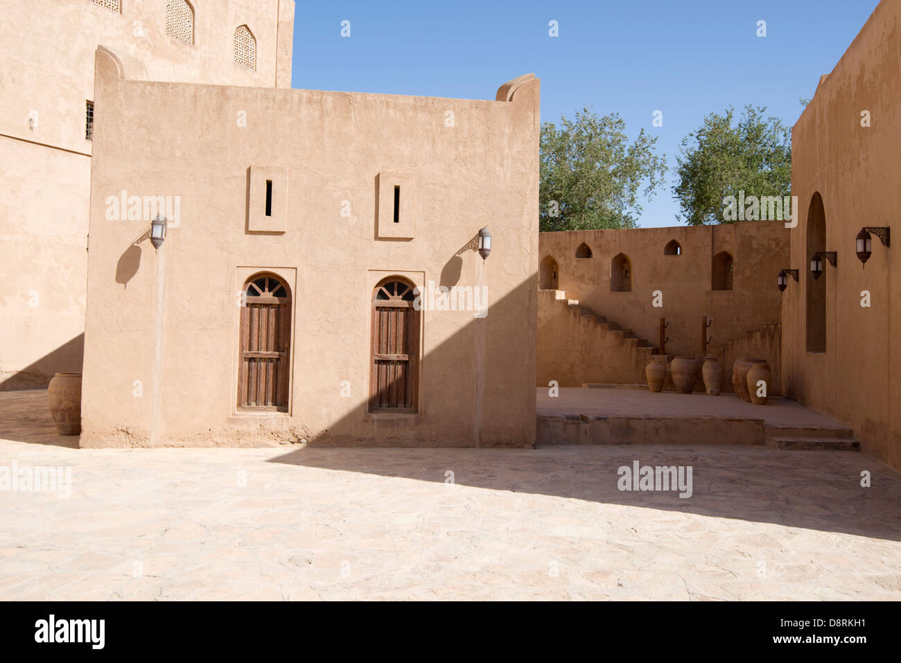 Jabrin Fort, Oman Stock Photo - Alamy