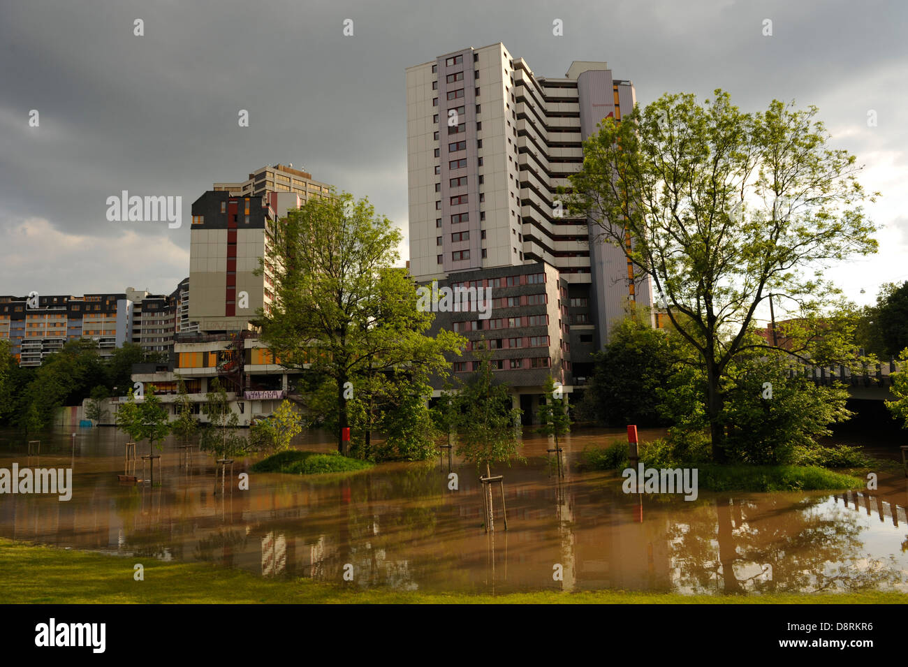 Natural disaster Floods in Germany Stock Photo - Alamy