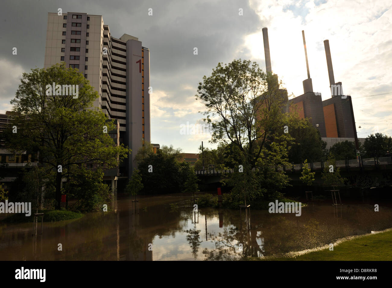 Natural disaster Floods in Germany Stock Photo - Alamy
