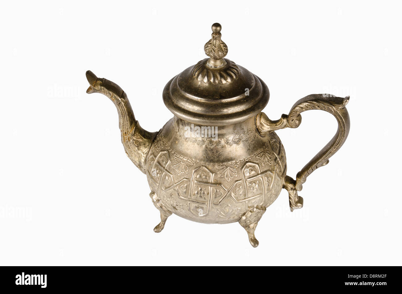 Antique pewter teapot hi-res stock photography and images - Alamy