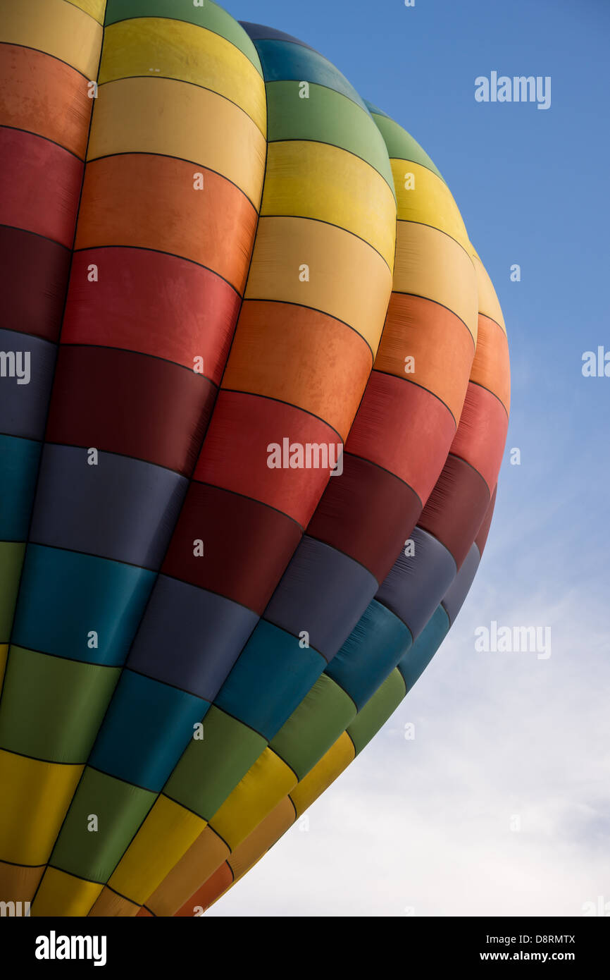 Colorful Abstract Hot Air Balloons Stock Photo Alamy