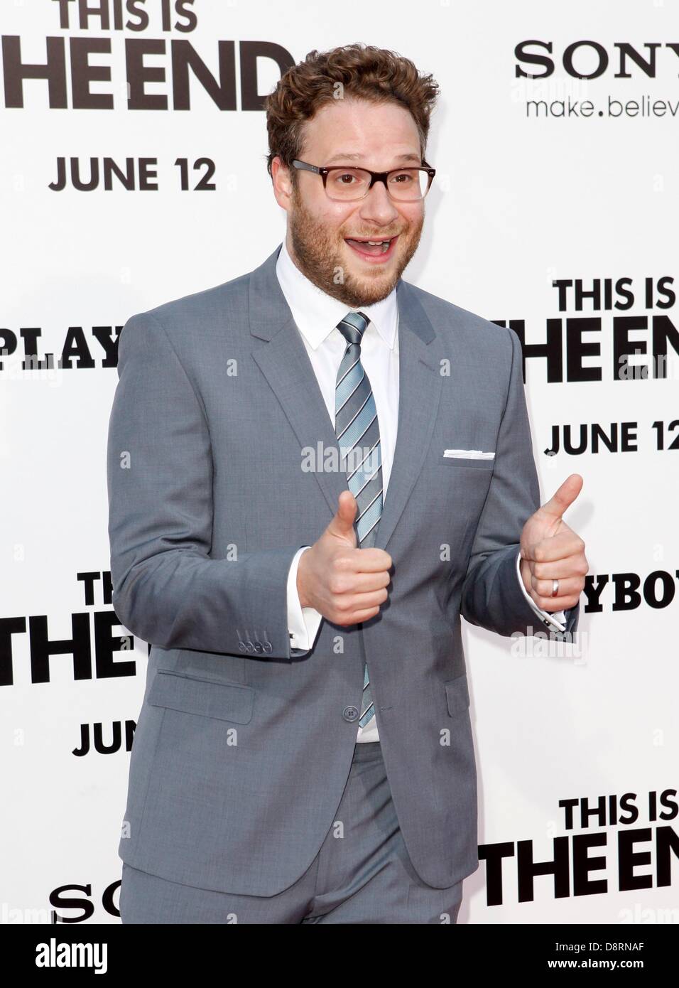 Los Angeles, California, USA. 3rd June 2013. Seth Rogen at arrivals for ...
