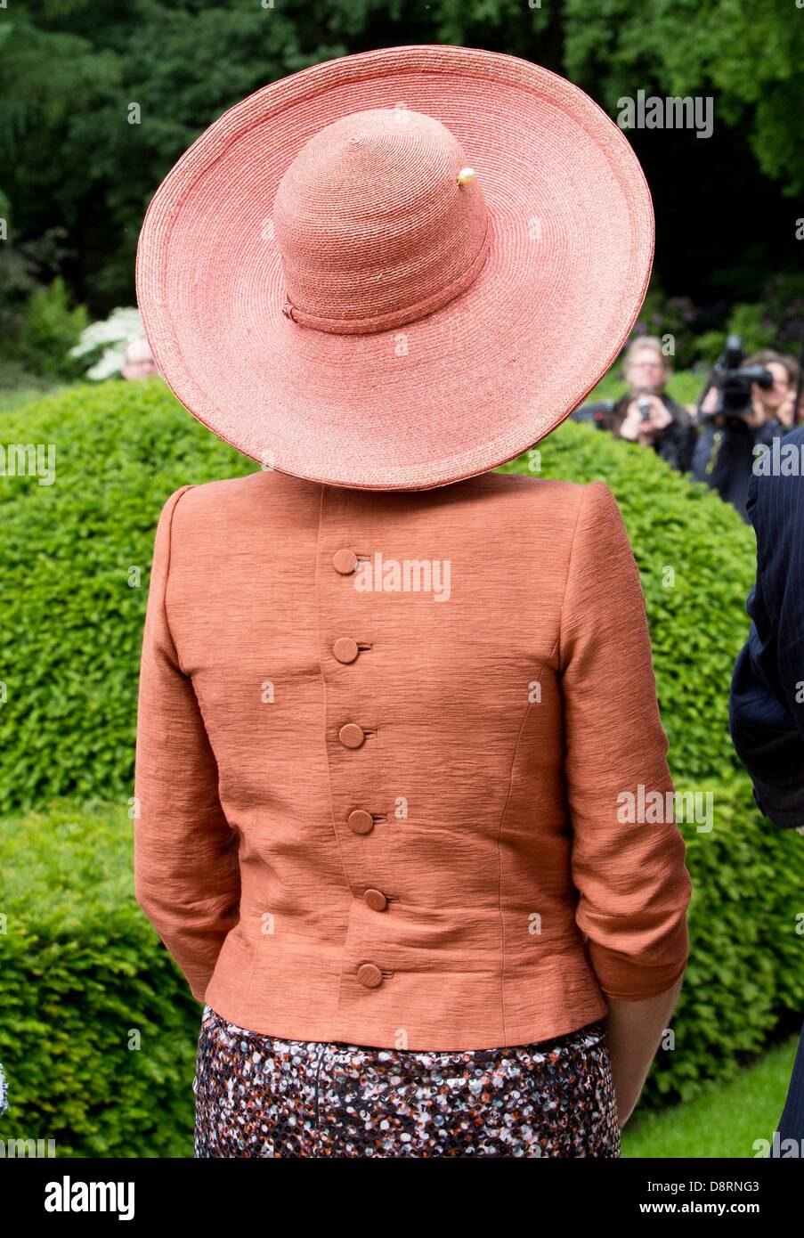 Berlin, Germany. 3rd June 2013. Dutch Queen Maxima smiles during a ...