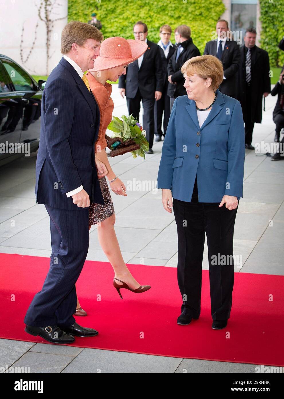 Berlin, Germany. 3rd June 2013. King Willem-Alexander and Queen Maxima ...