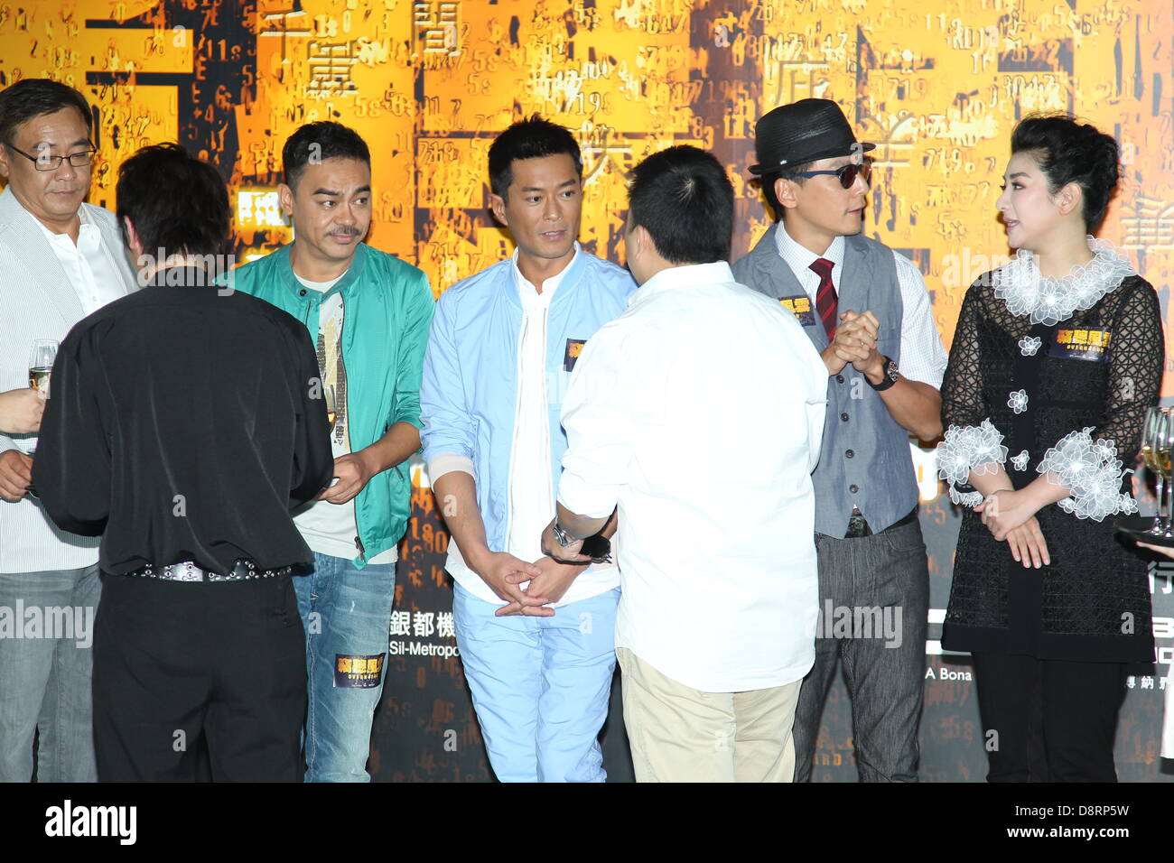 Daniel Wu, Sean Andy and Louis Koo at opening ceremony of movie ...