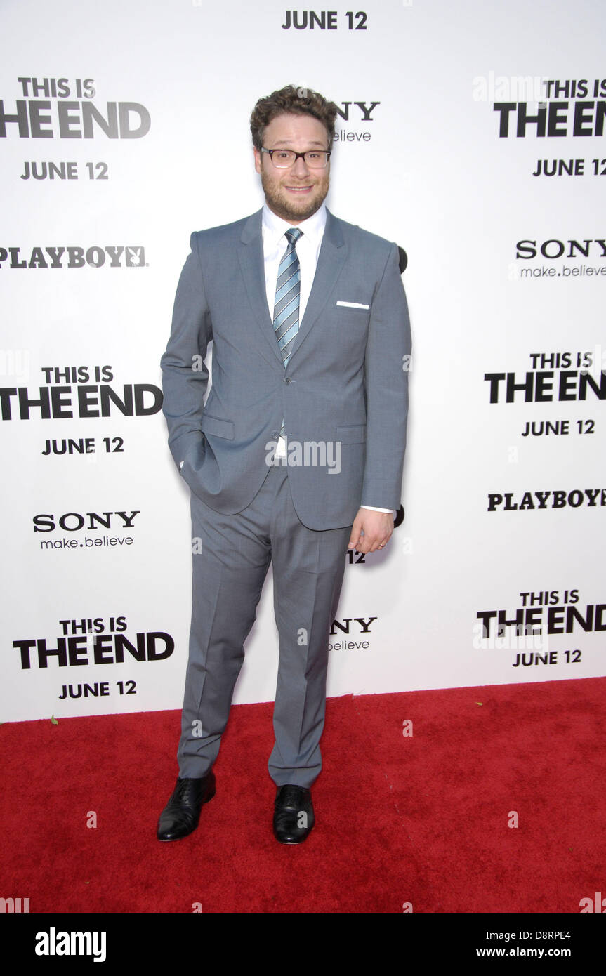 Los Angeles, California, USA. 3rd June 2013. Seth Rogen during the ...