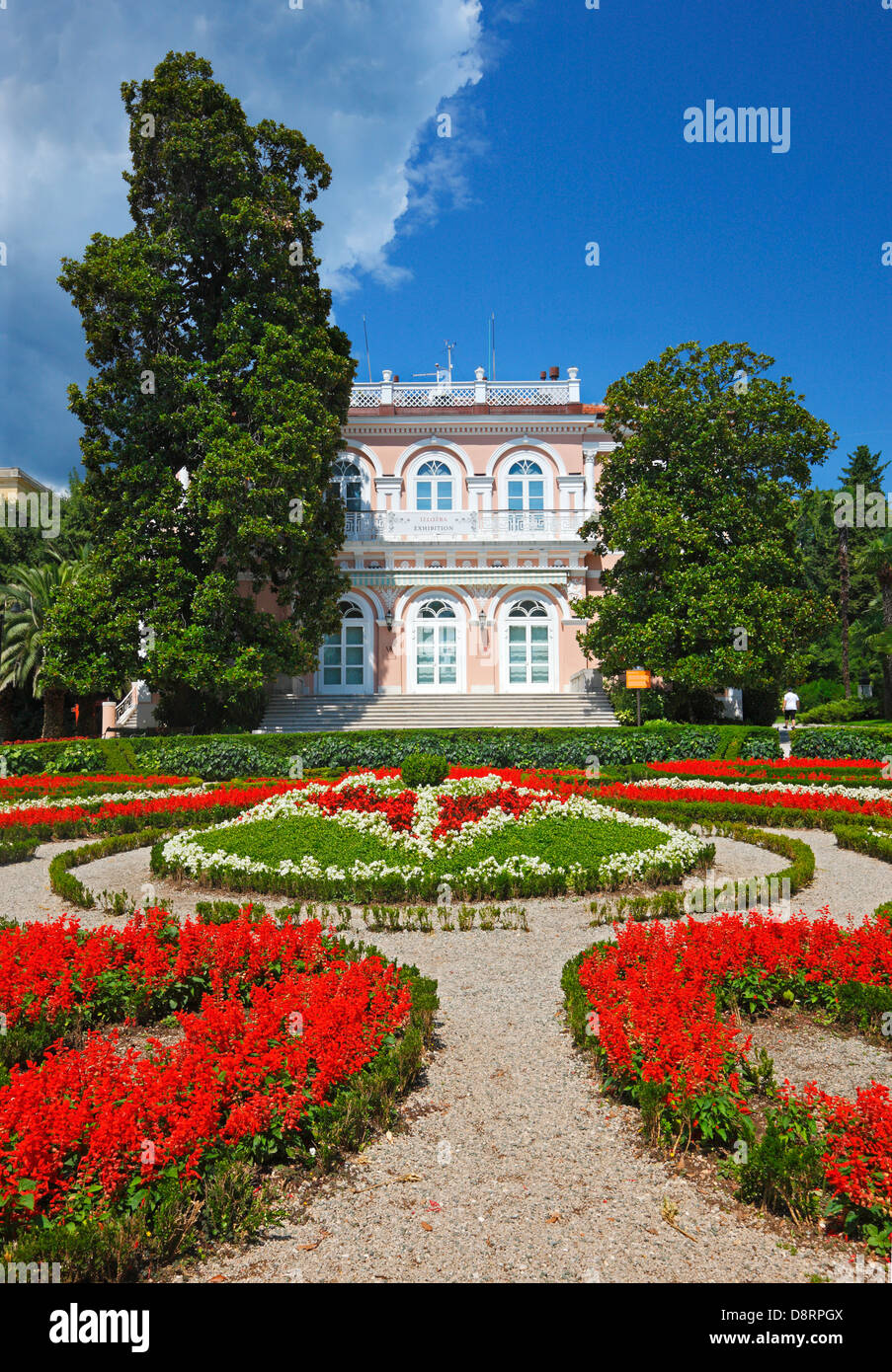 Opatija villa Angiolina Stock Photo - Alamy
