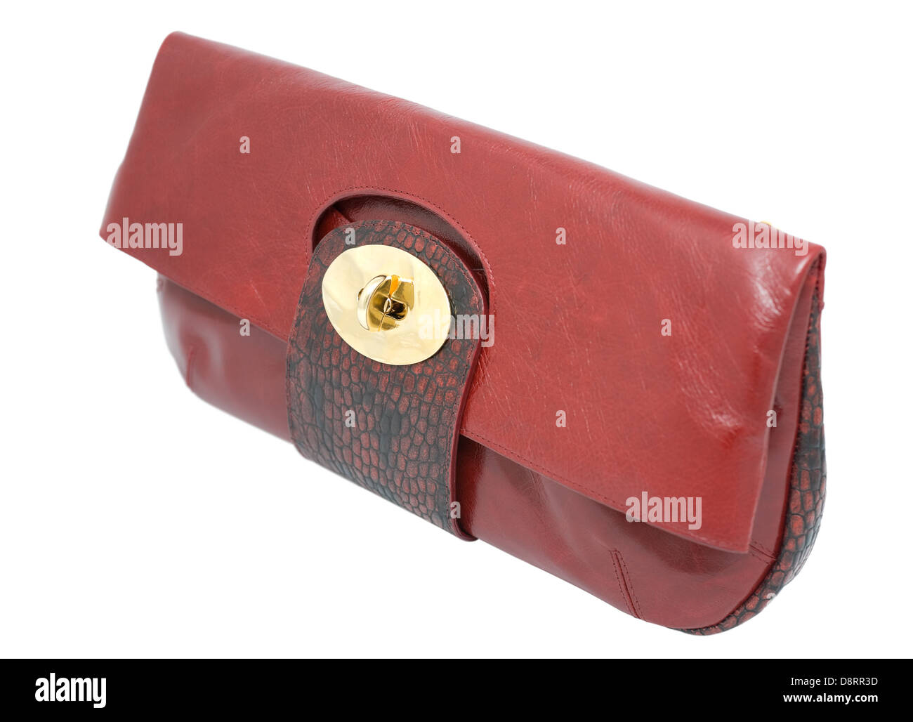 Dark red handbag hi-res stock photography and images - Alamy