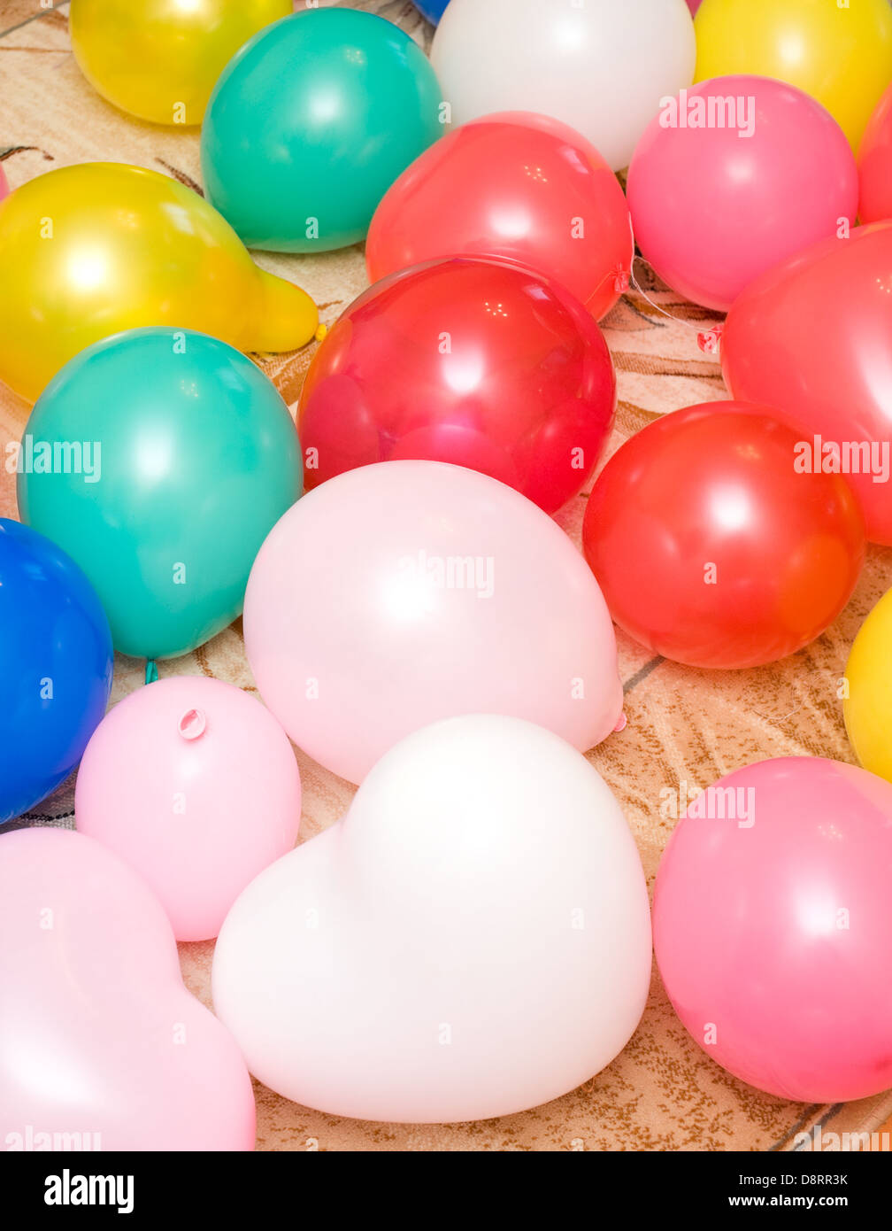 Bright coloured balloons hi-res stock photography and images - Alamy