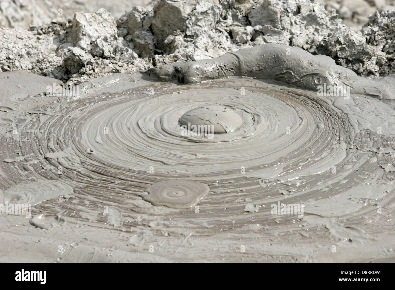 Mud volcano hi-res stock photography and images - Alamy