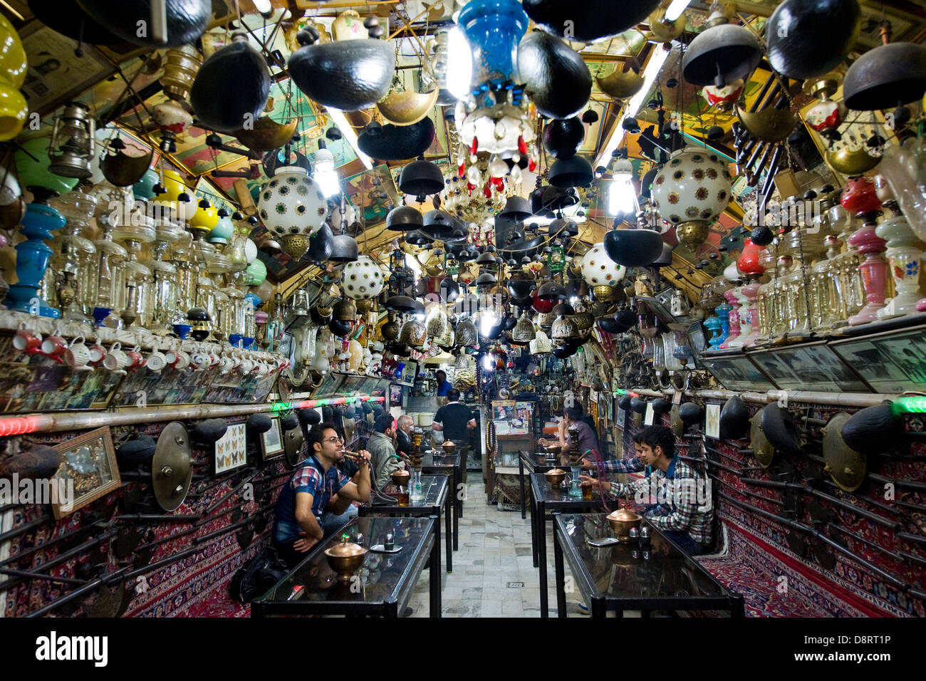 Iran, Isfahan, traditional tea house Stock Photo - Alamy
