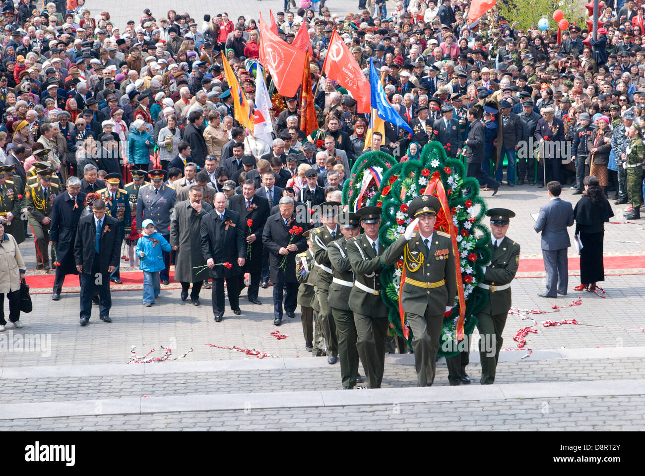 Laying of the wreath hi-res stock photography and images - Alamy
