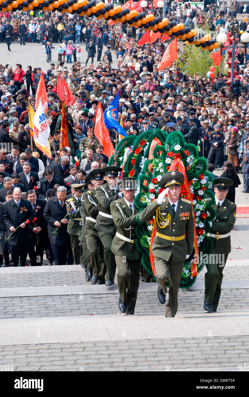Wreath laying ceremony hi-res stock photography and images - Alamy
